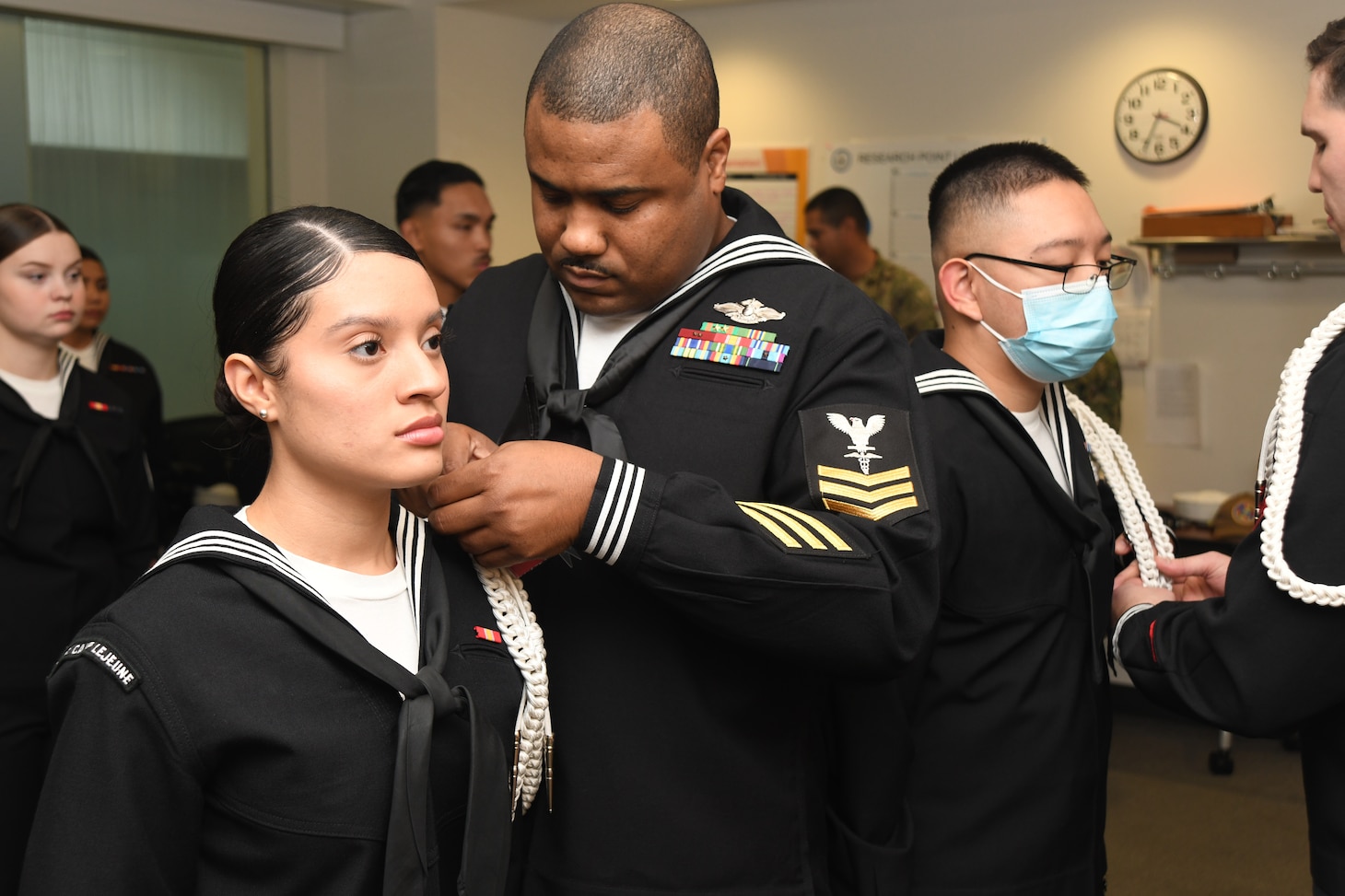 Naval Medical Center Camp Lejeune Honor Guard Rope Ceremony > Navy ...