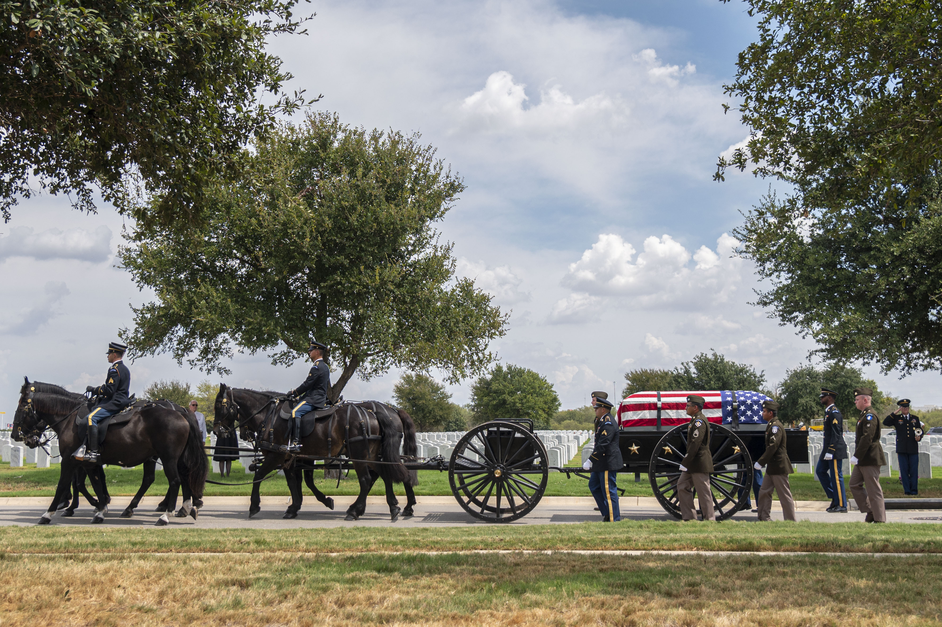 Elia laid to rest at Fort Sam Houston cemetery > Joint Base San Antonio ...