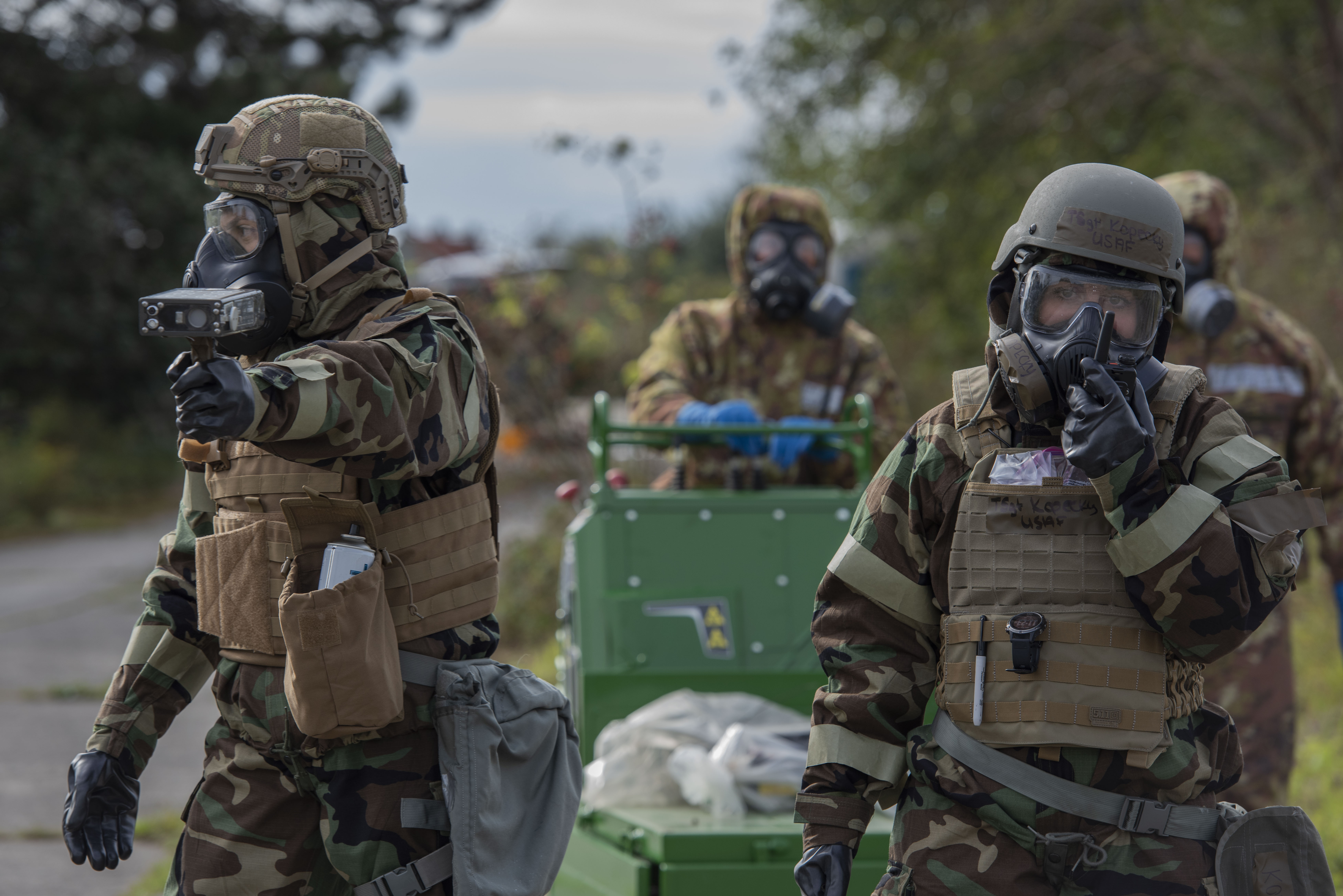 Recover the air base: 18 NATO countries participate in multinational CBRN exercise > Fairchild ...