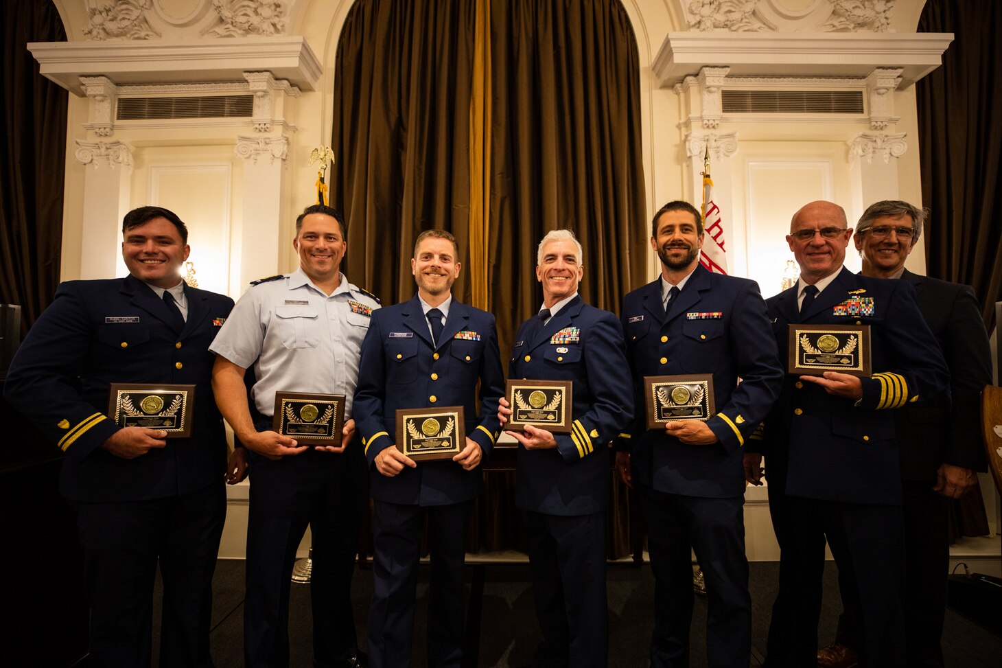 Olympic Club Hosts Award Ceremony During San Francisco Fleet Week ...