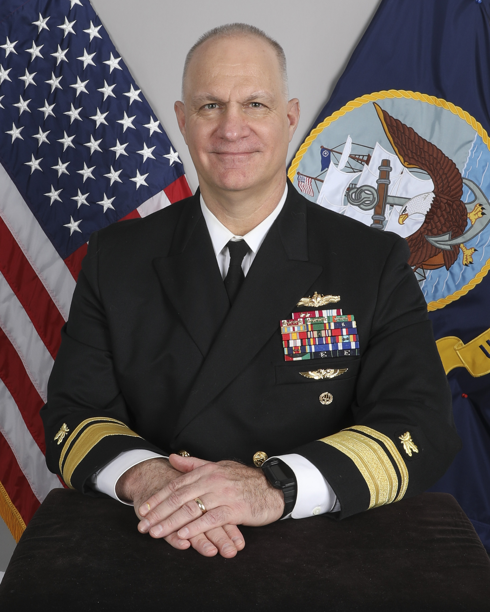 Rear Admiral Thomas Moreau > United States Navy > BioDisplay