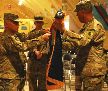 116th BCT HQs assumes responsibility for mission in Afghanistan ...