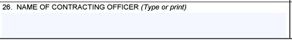 How To Read a Solicitation, Offer, and Award Form (SF33)