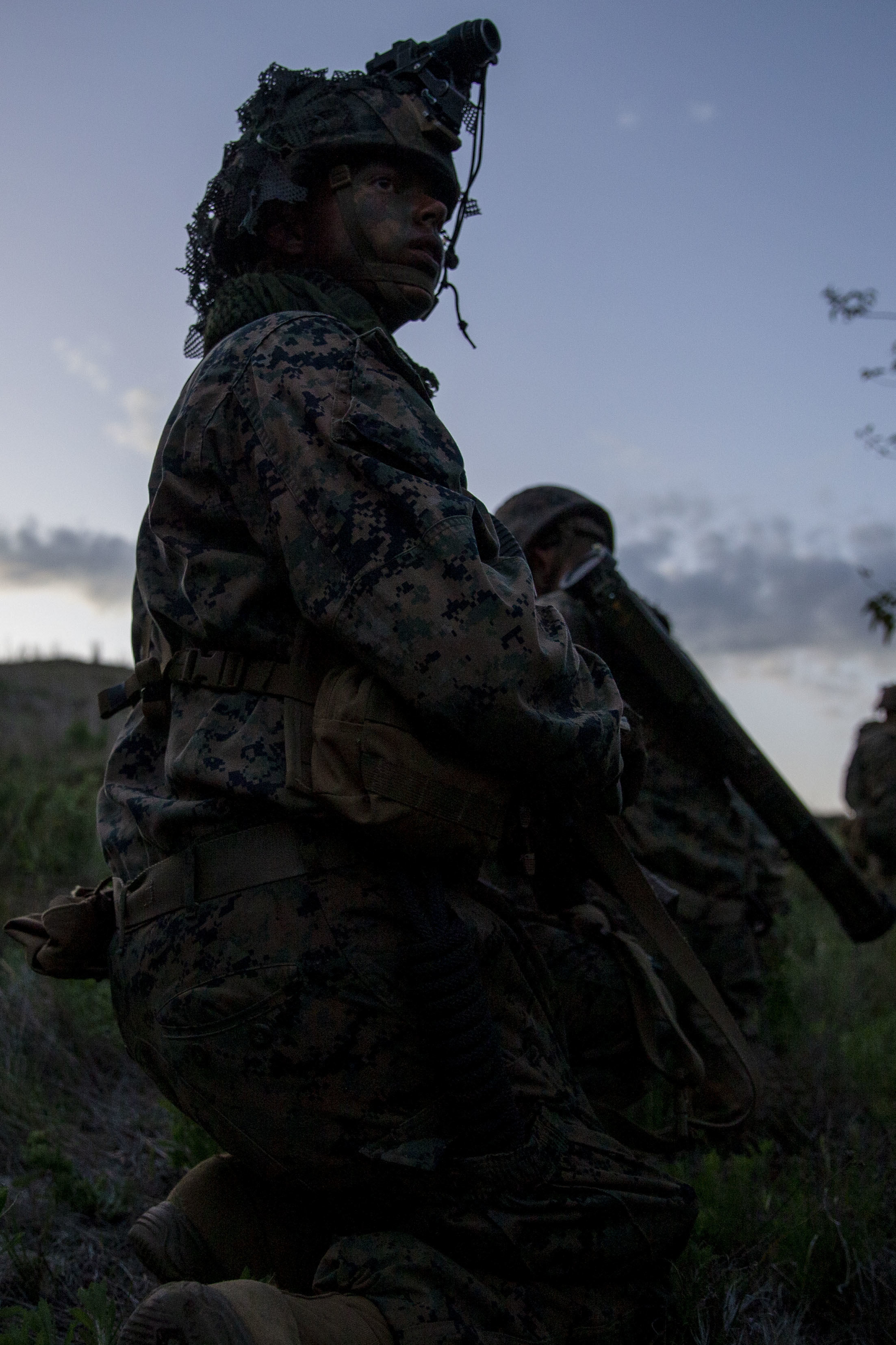 IMC Marines Patrol In The Night