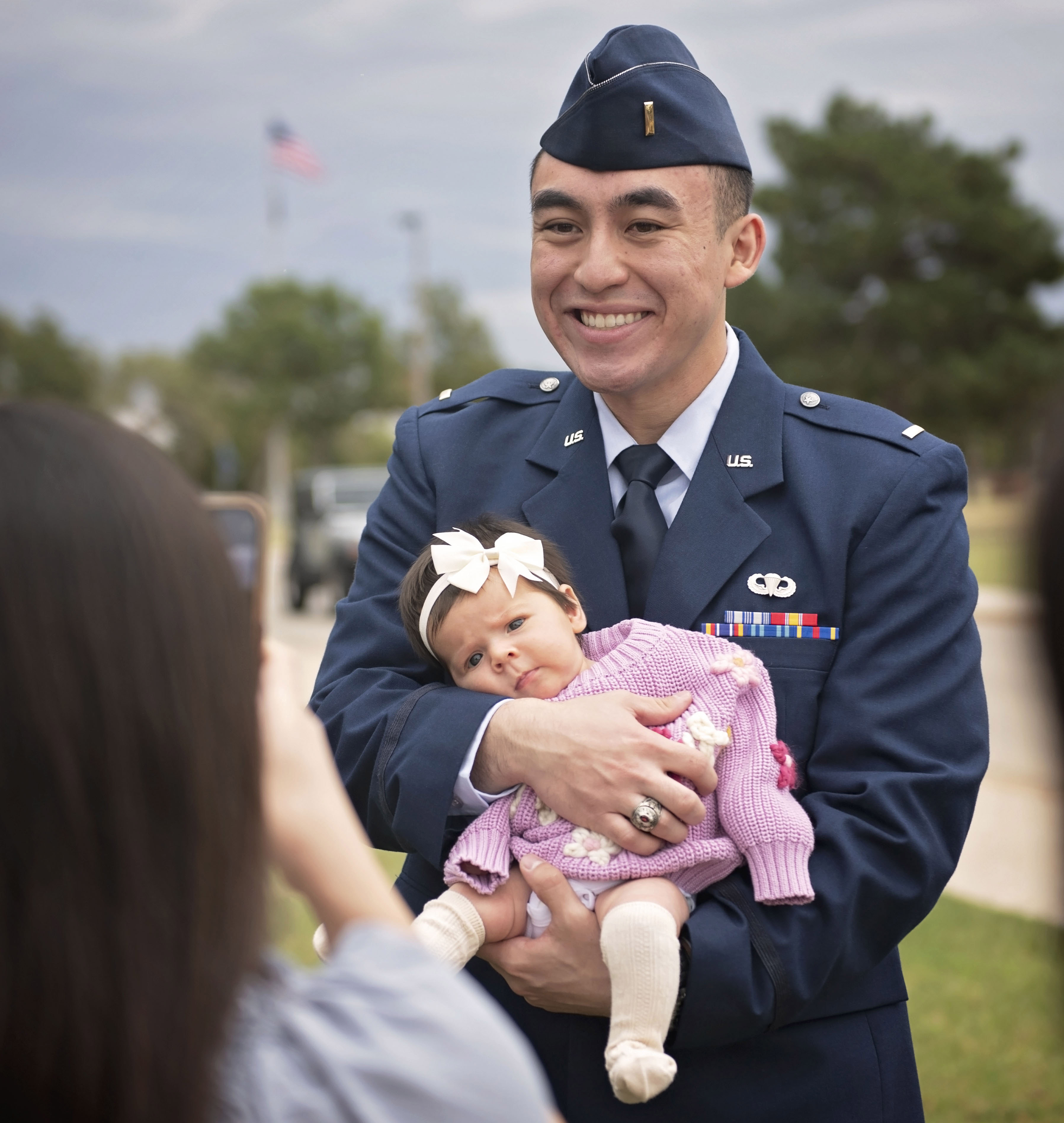 Students receive their Air Force wings during graduation ceremony at ...