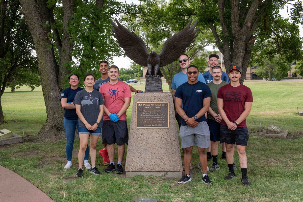 McConnell Air Force Base Embarks on Memorial Walk Restoration ...