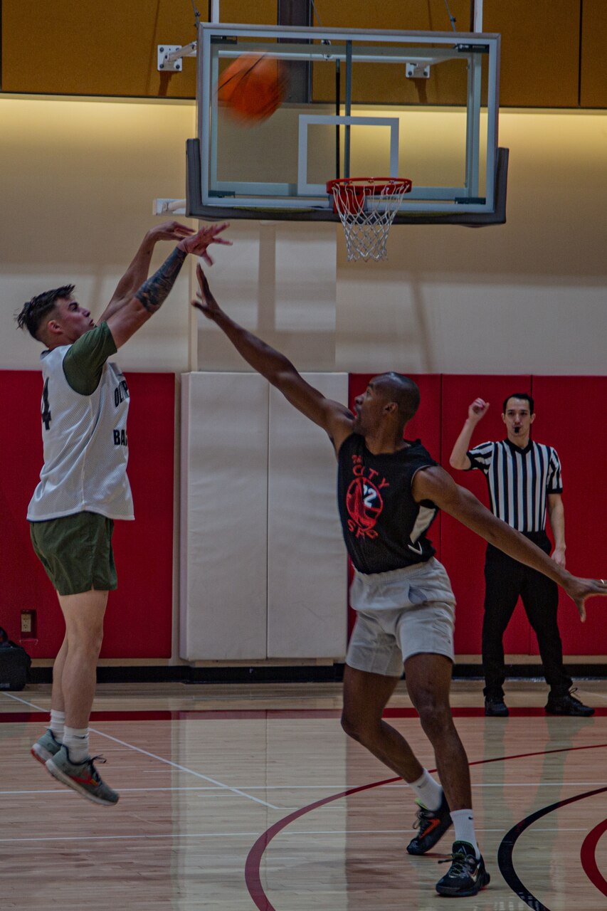 U.S. Marines, Sailors Join SFFW Basketball Tournament > Commander, Navy ...