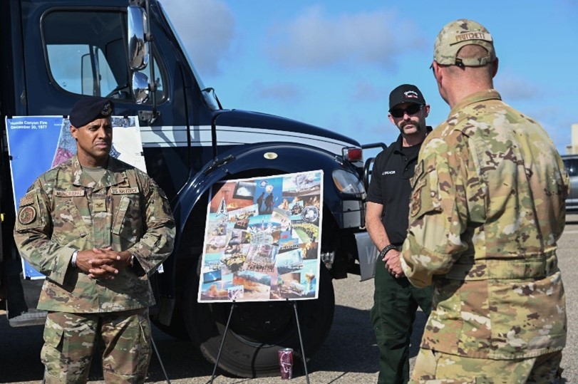 Col. Victor Moncrieffe Visits Vandenberg > Vandenberg Space Force Base ...