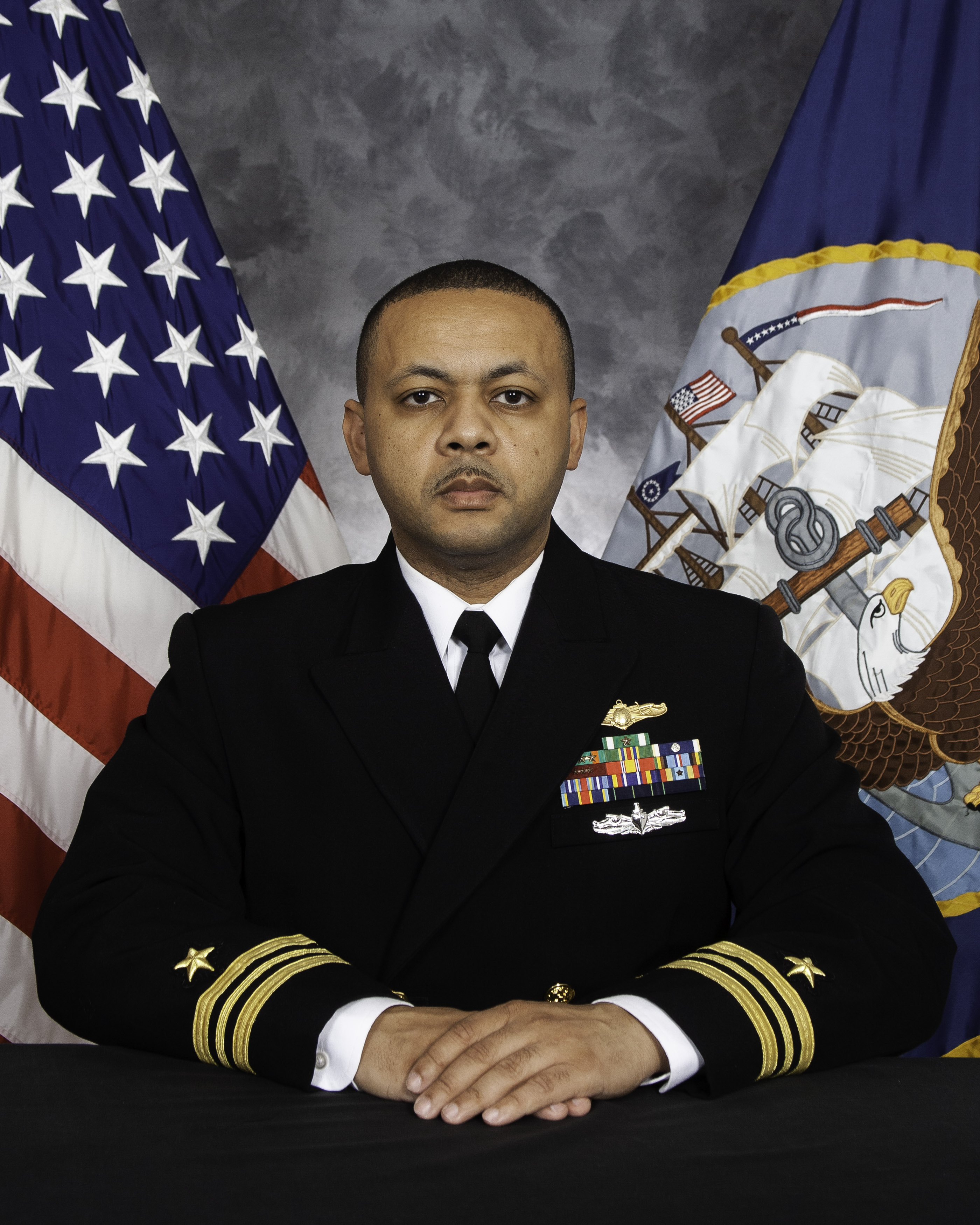 Lt. Cmdr. Eugene T. Frye, Officer in Charge, Naval Computer and Telecommunications Station (NCTS ...