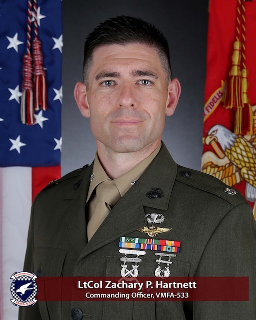 Lieutenant Colonel Zachary P. Hartnett > 2nd Marine Aircraft Wing ...