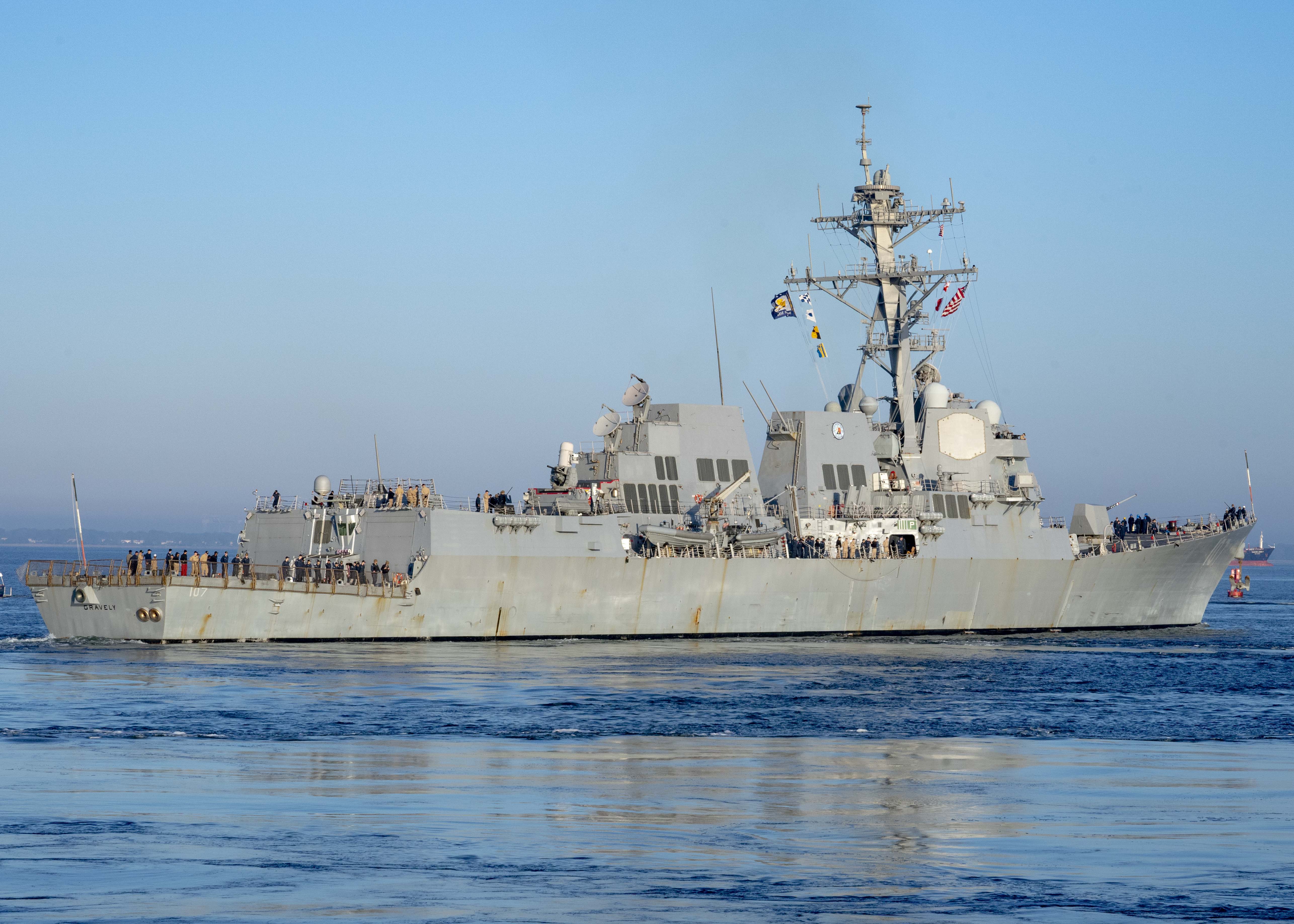 USS Philippine Sea, USS Gravely Depart Norfolk for Deployment > U.S ...