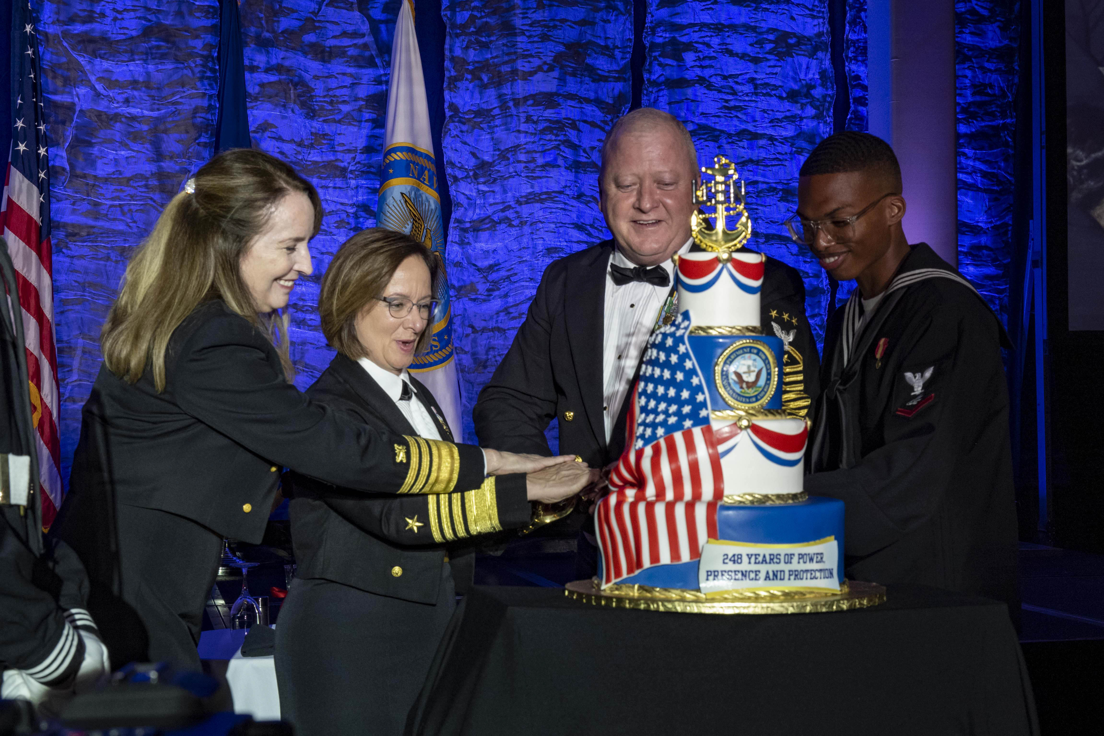 Vice Chief of Naval Operations Delivers Remarks at Navy Birthday Ball ...