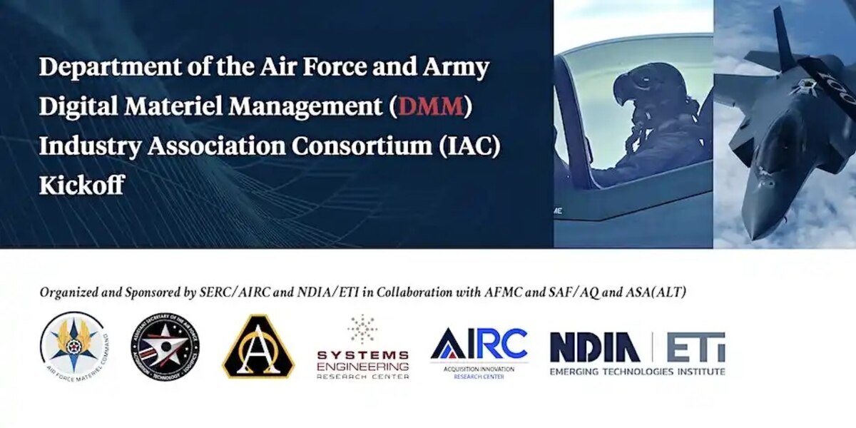 Digital Materiel Management Industry Association Consortium kick-off set for Nov. 2-3 > Air ...
