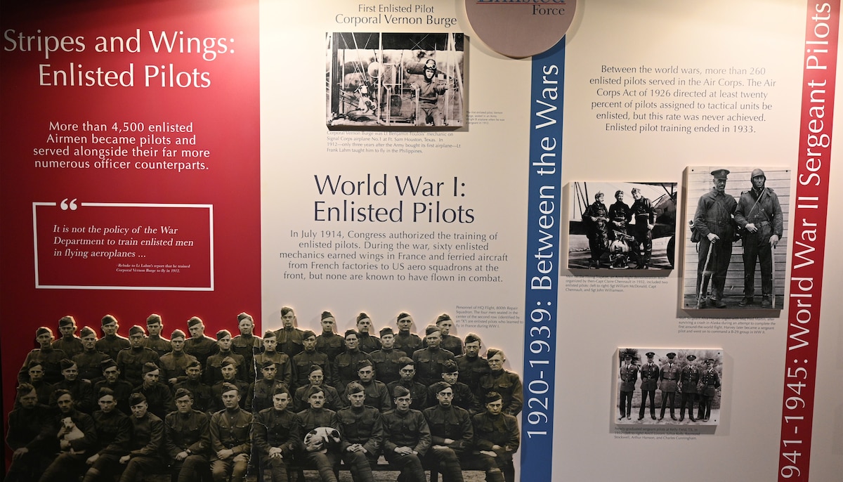 Stripes and Wings: Enlisted Pilots WWI & WWII > National Museum of the ...