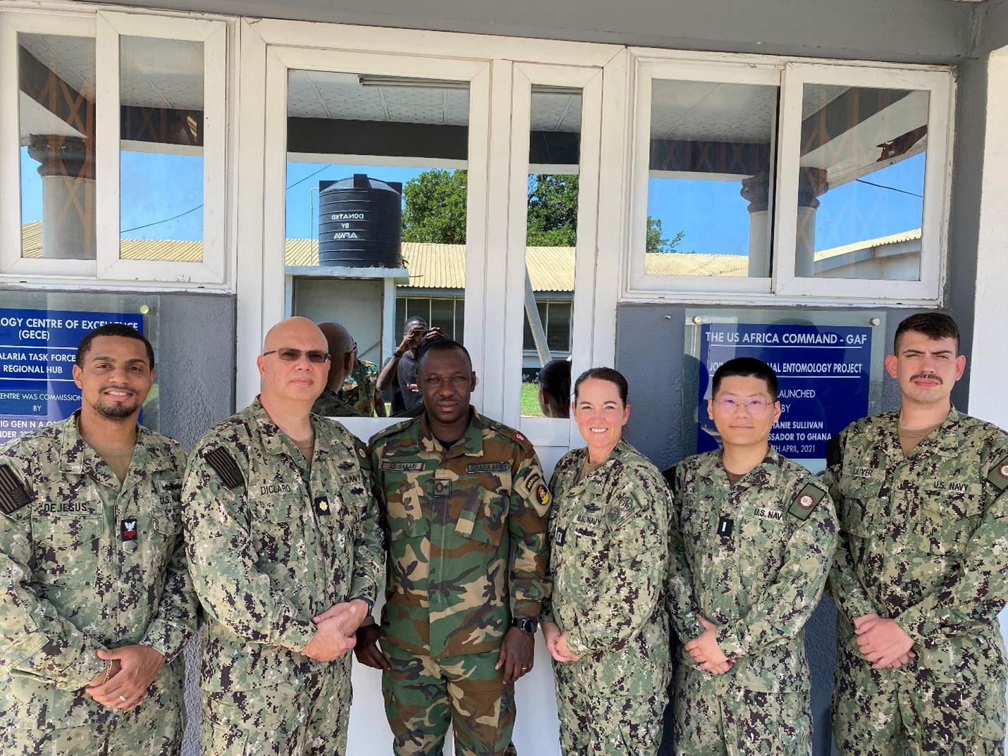 NECE Engineman Ignites Force Health Protection in West Africa > Navy ...