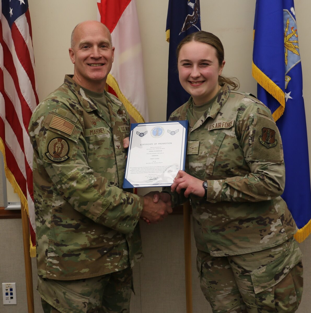 224th ADG promotes four Airmen on Oct. 14 > Eastern Air Defense Sector ...