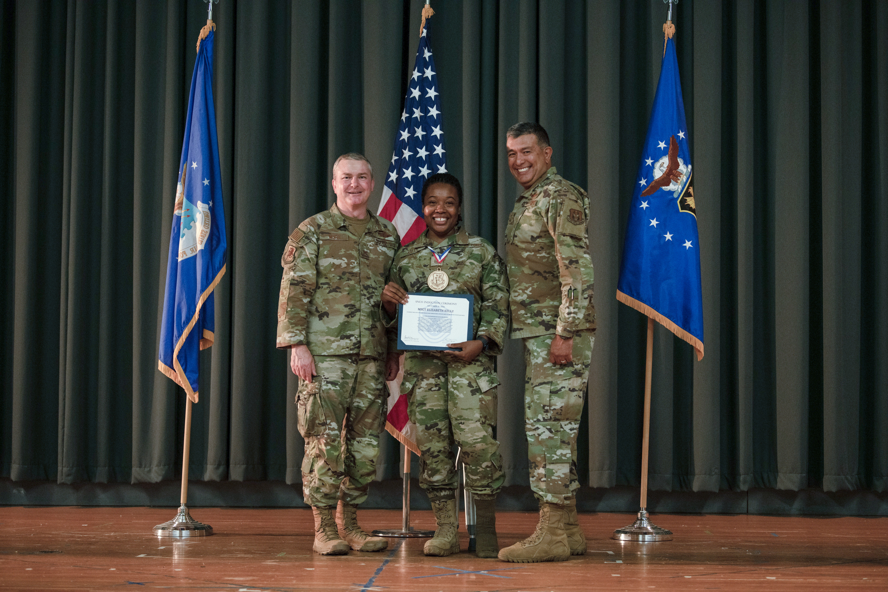 349 AMW conducts NCO and SNCO induction ceremony > 349th Air Mobility ...