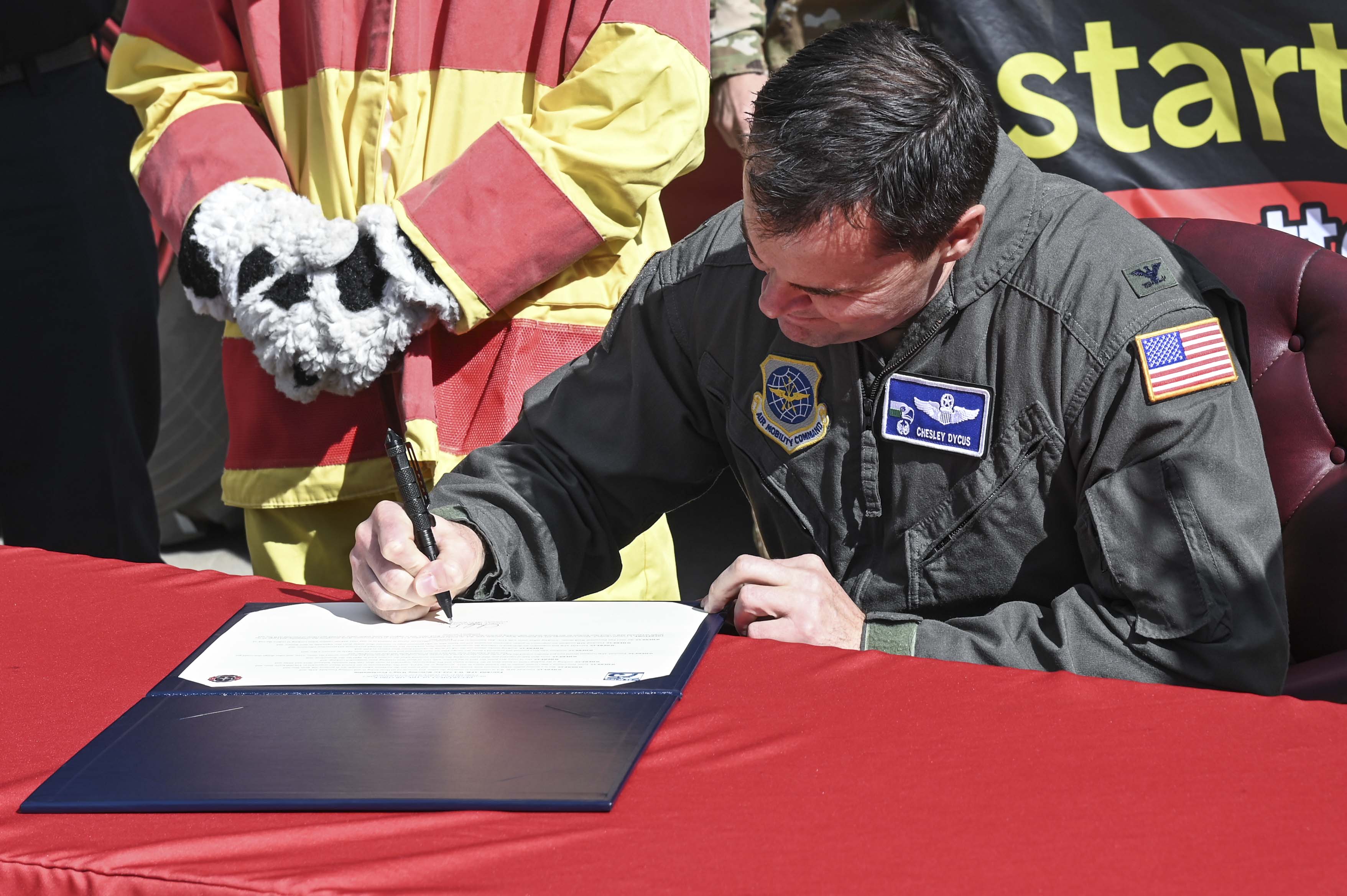 PHOTOS: Fairchild Fire Proclamation > Fairchild Air Force Base > Article Display