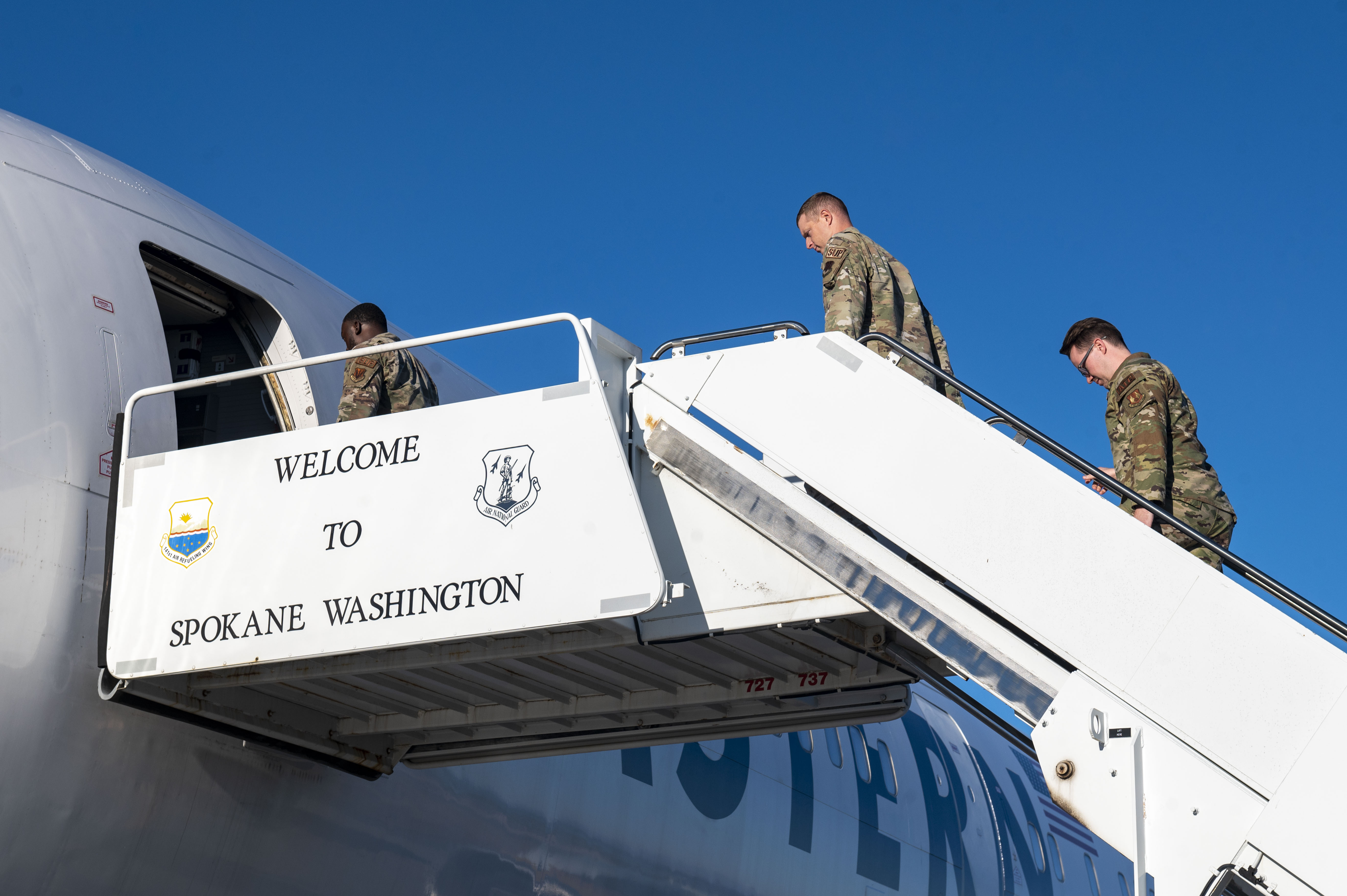 PHOTOS: Airmen Depart from Fairchild with New "AFFORGEN" Deployment ...