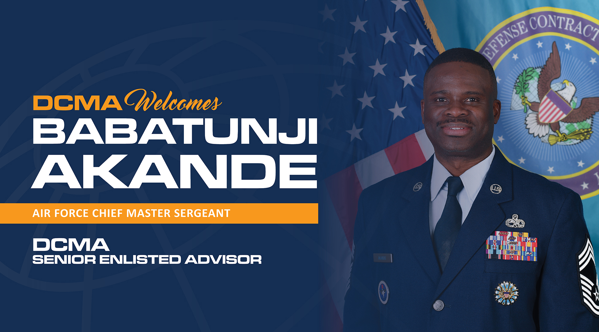 Meet Chief Akande, new senior enlisted advisor > Defense Contract ...