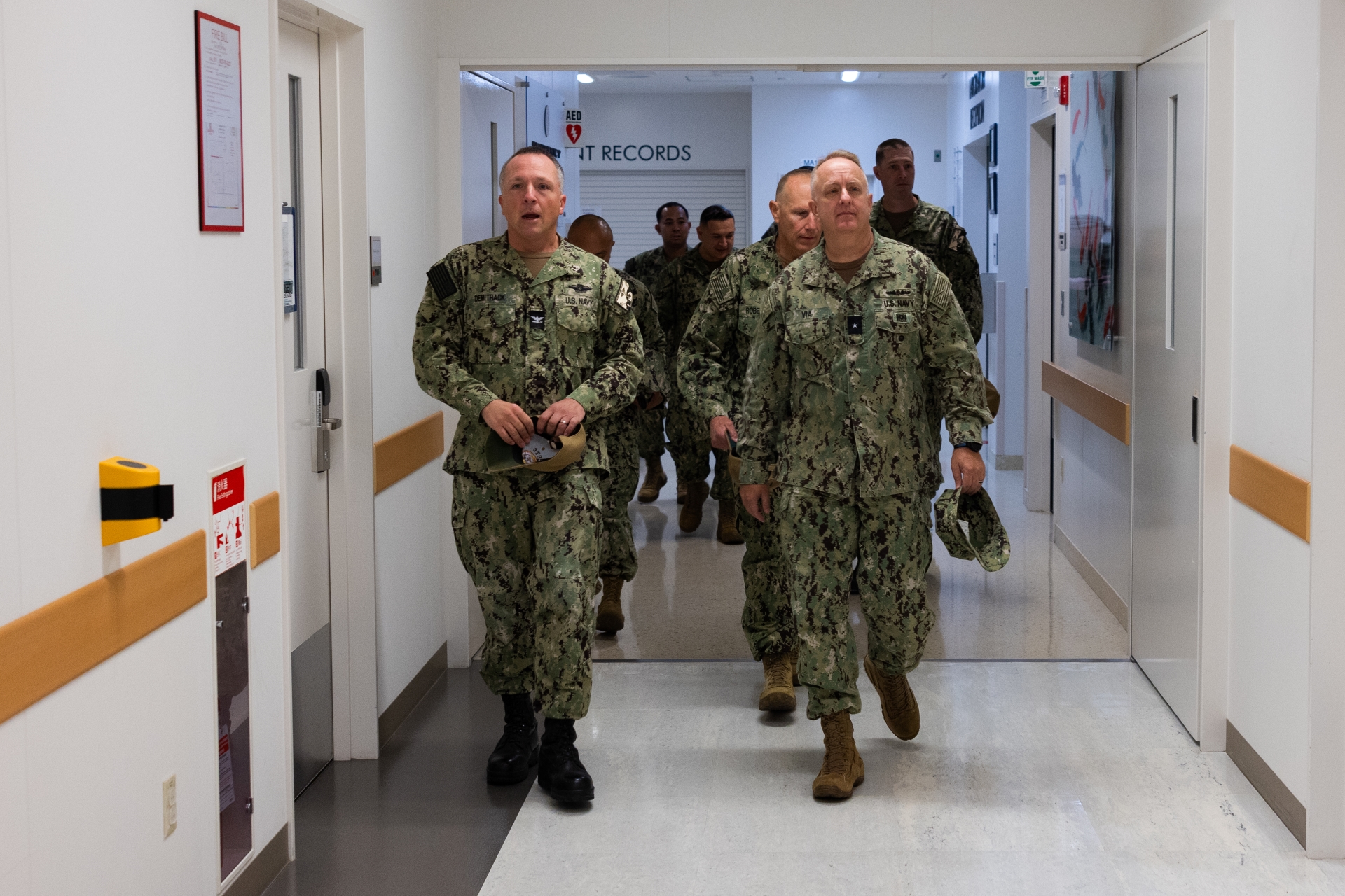 Acting Surgeon General Via visits USNMRTC Yokosuka to promote lines of ...