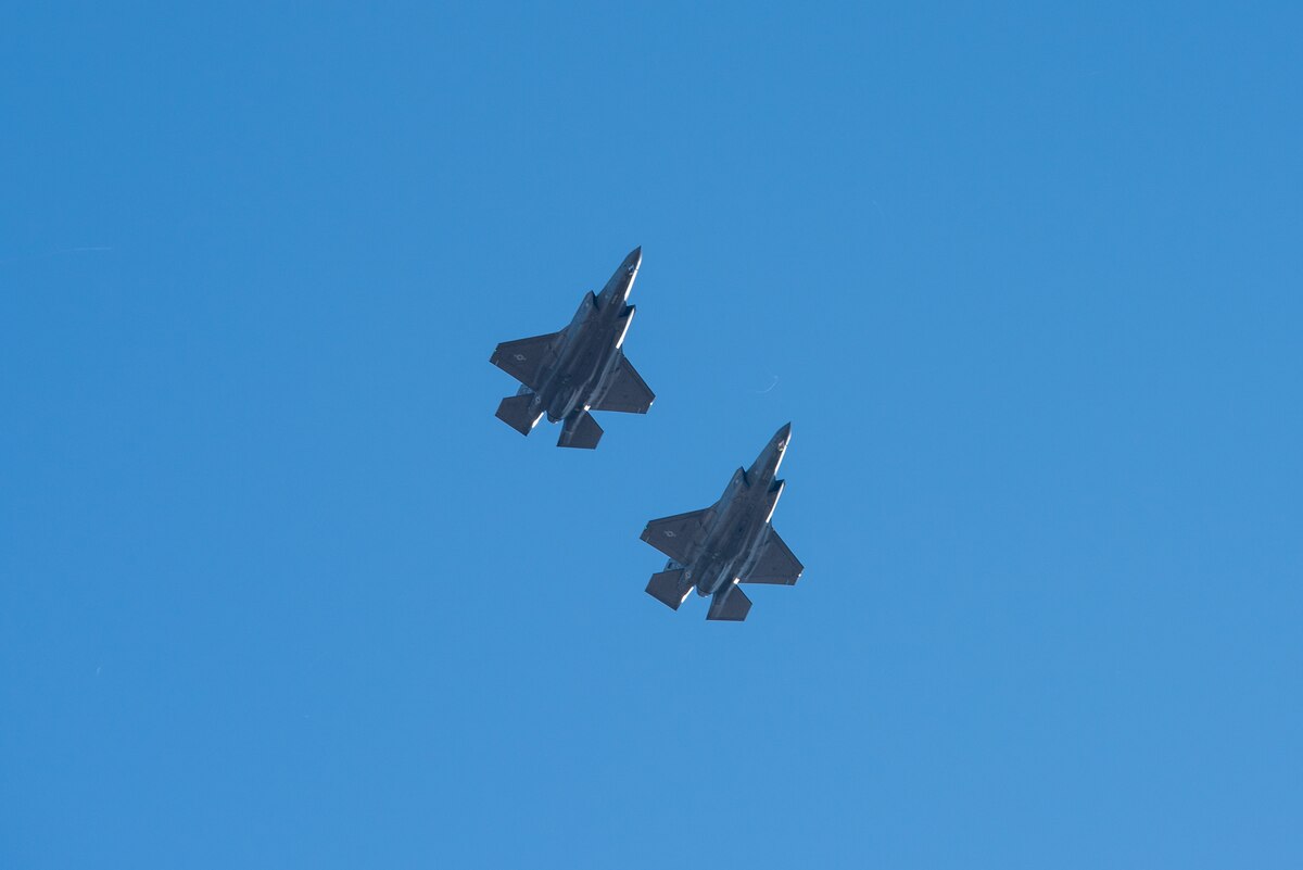 F-35A Pilots Soar in ACE Training at Ebbing Air National Guard Base ...