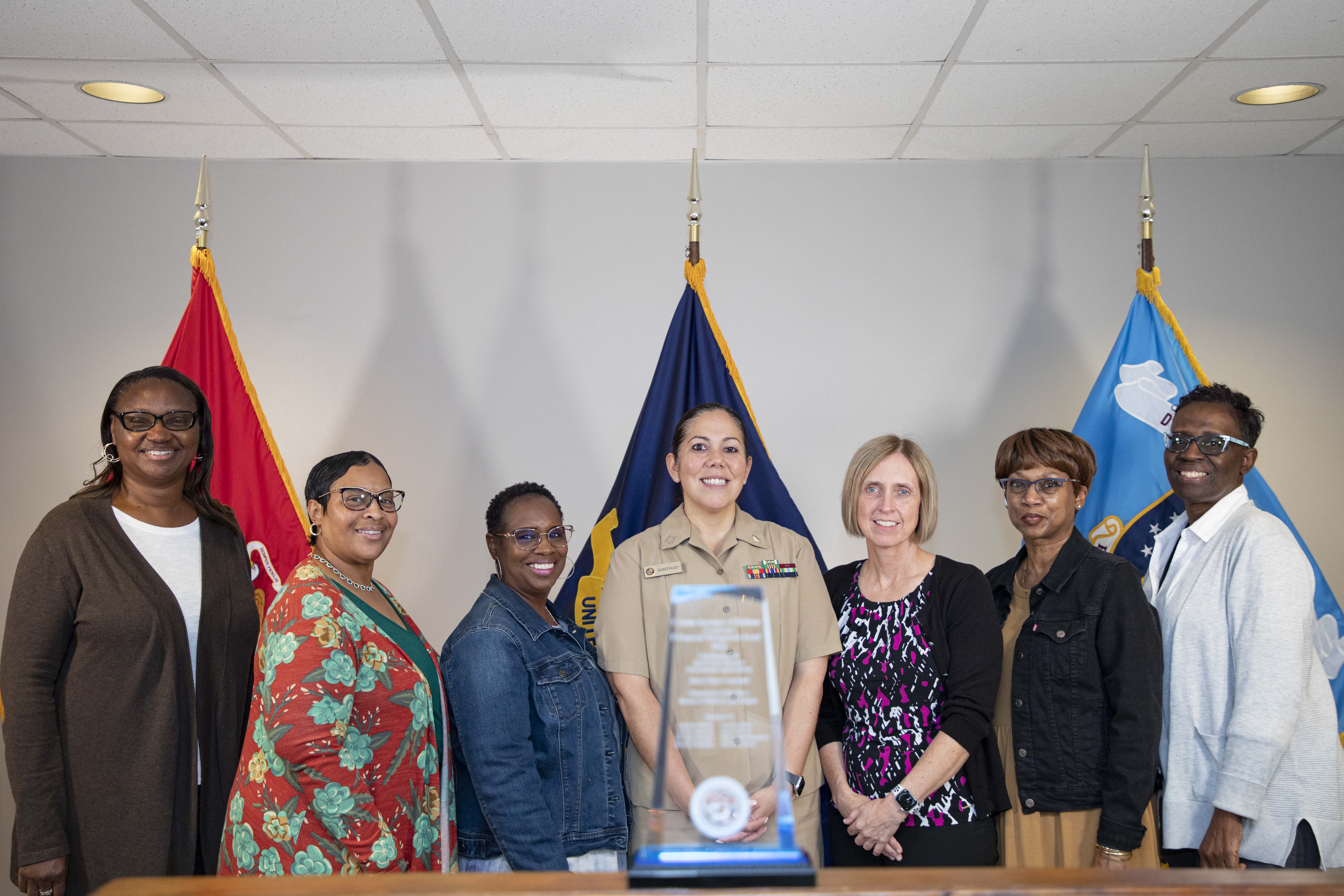 Medical Forces Atlantic staff presented Department of Defense Financial ...