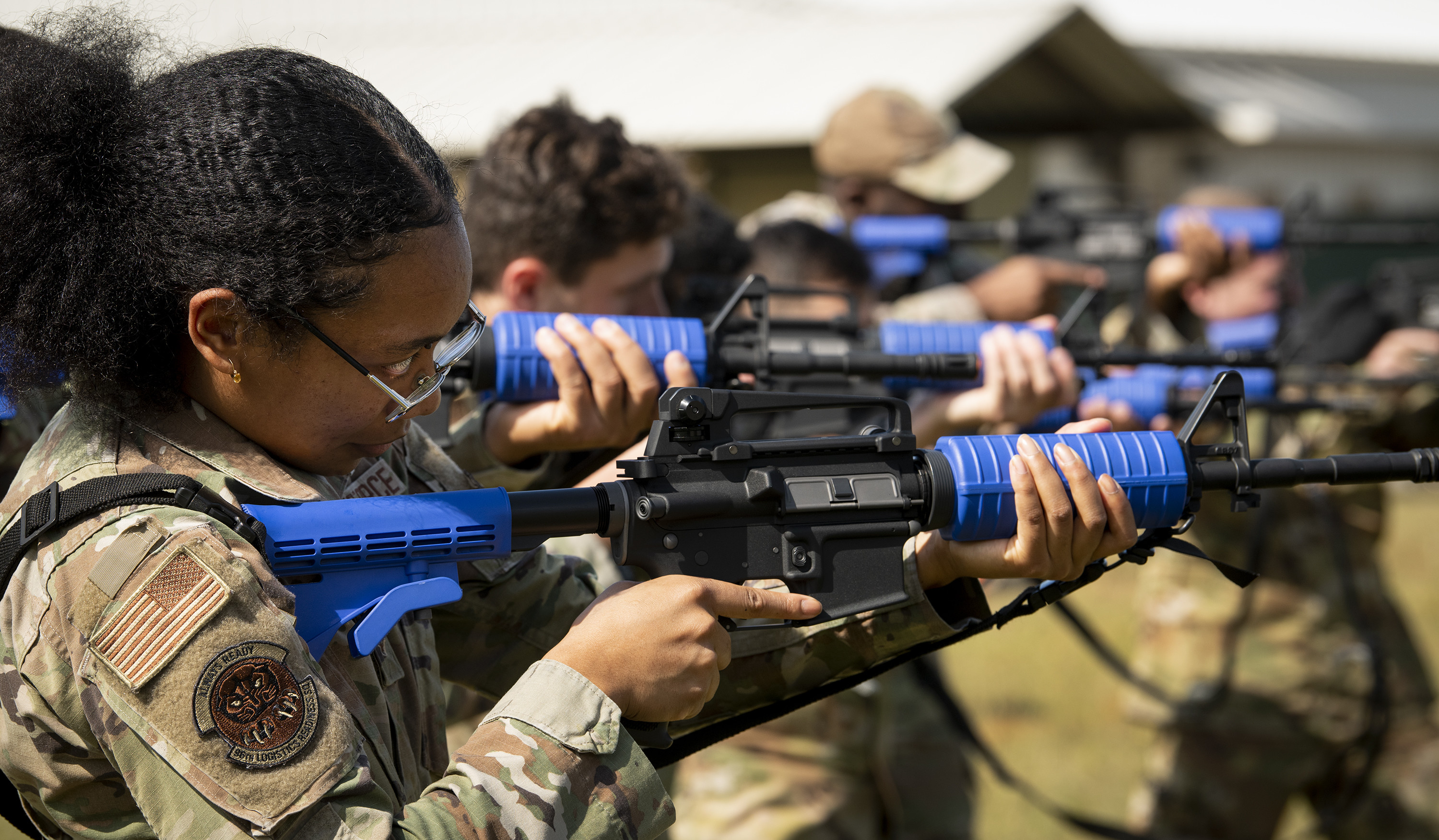 Airmen wrap exercise week with weapons, casualty care training > Eglin ...