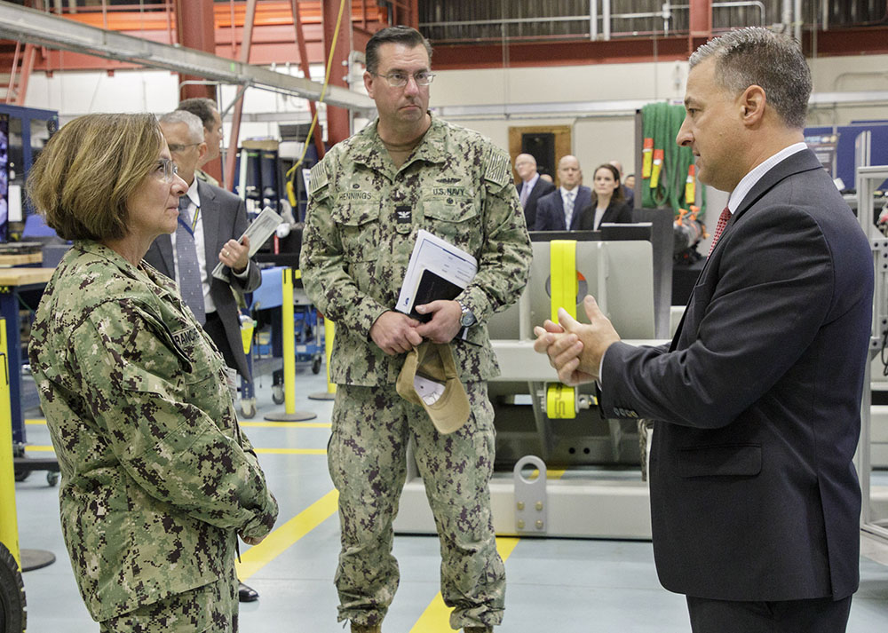 Vice Chief of Naval Operations tours NUWC Division Newport to discuss ...