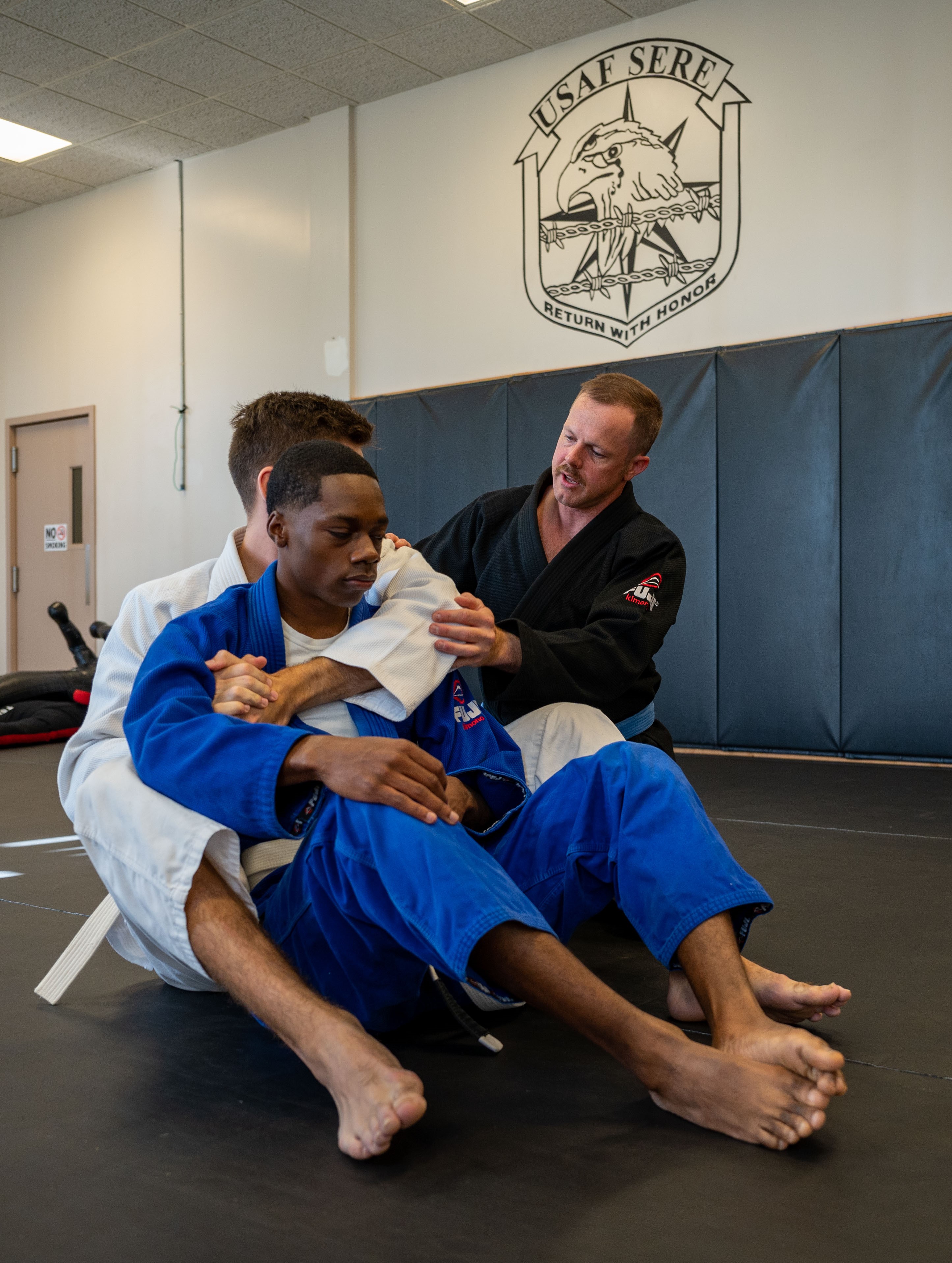 Conducting open mat combatives training > Dover Air Force Base > News