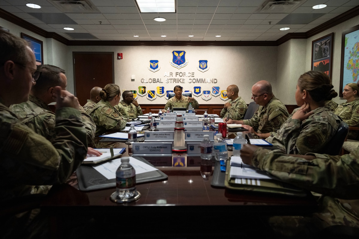 AFGSC, AFRC, ANG Command Chiefs reinforce commitment to Total Force ...