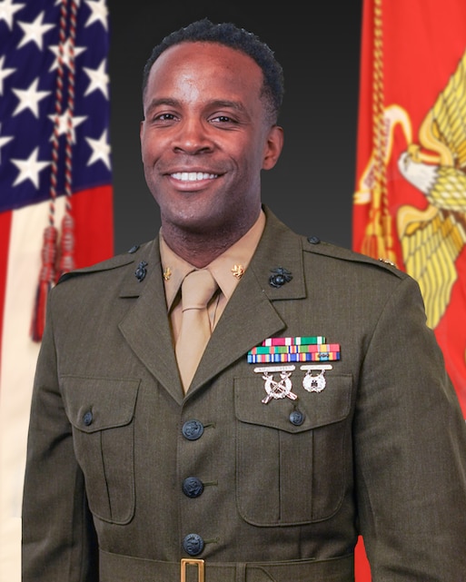 Maj. Dominique R. Thomas > 4th Marine Corps District > Biography