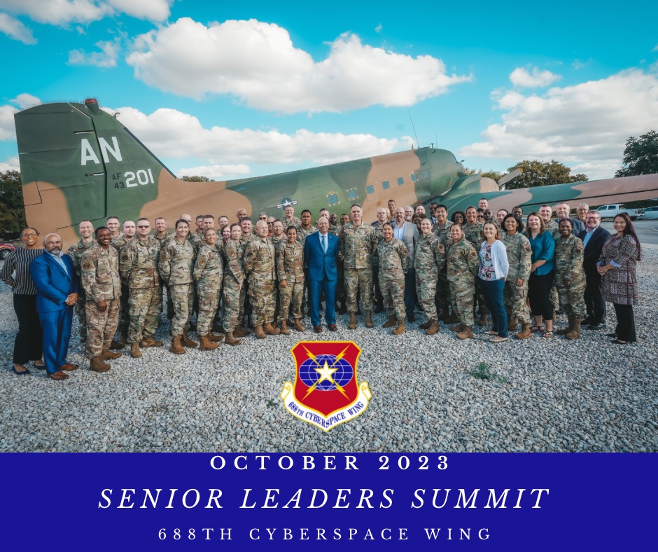 688th Cyberspace Wing hosts senior leaders summit > Joint Base San ...