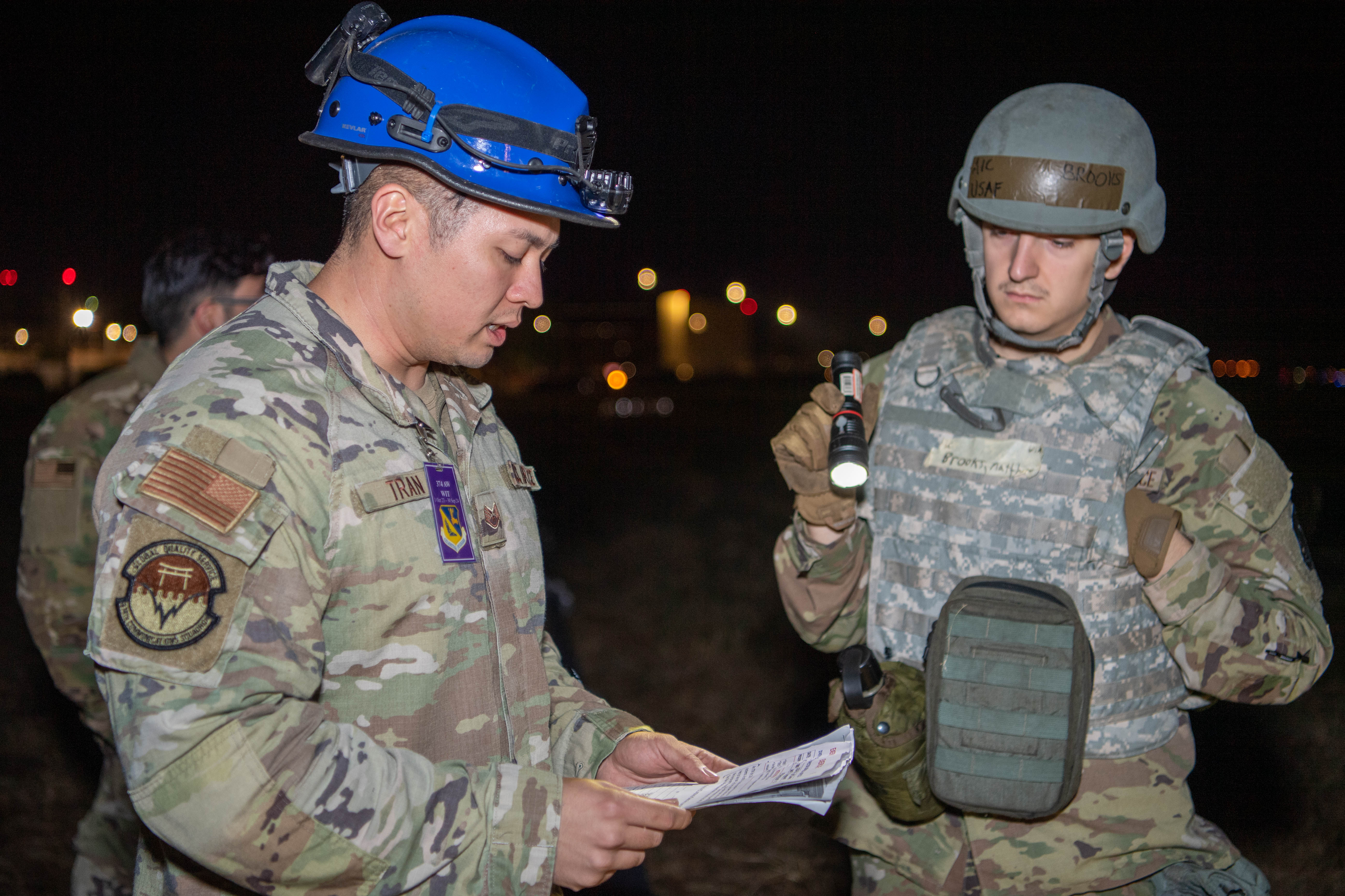 374 CS Airmen dig deep in cable trenching scenario > Yokota Air Base ...