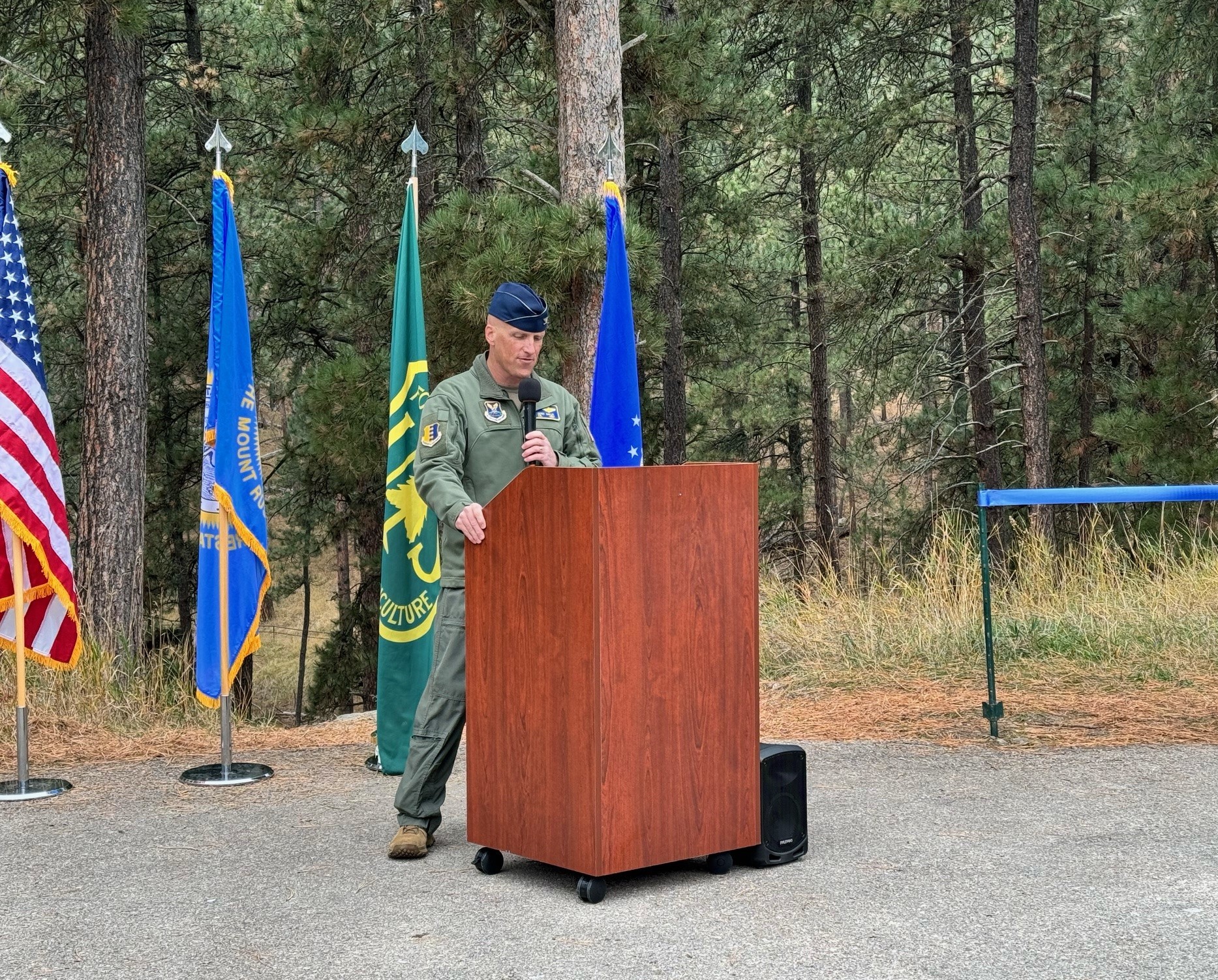 Ellsworth, Black Hills National Forest forge Veteran's Point care ...