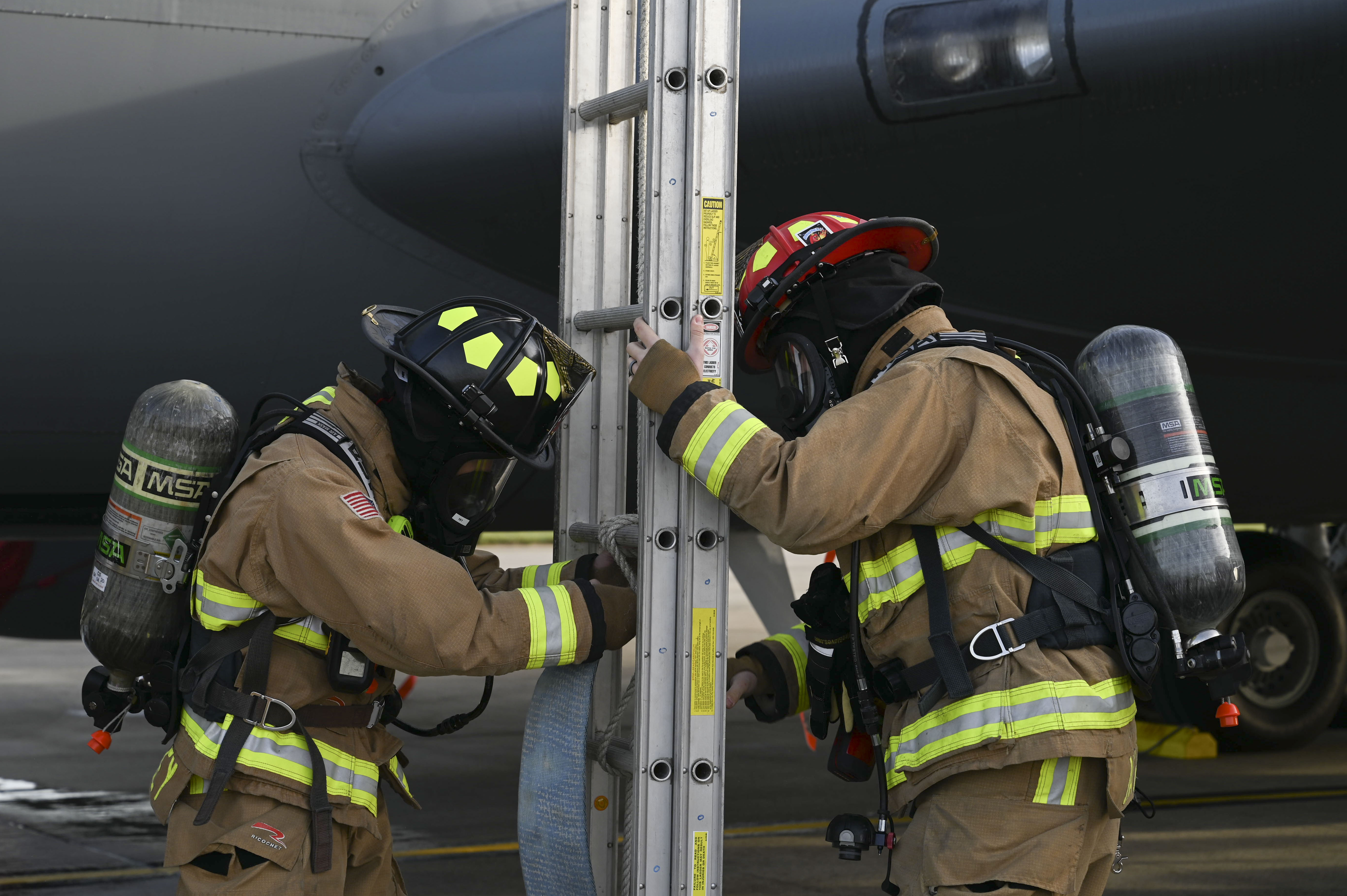 RAF Mildenhall conducts an aircraft mishap exercise > Royal Air Force ...