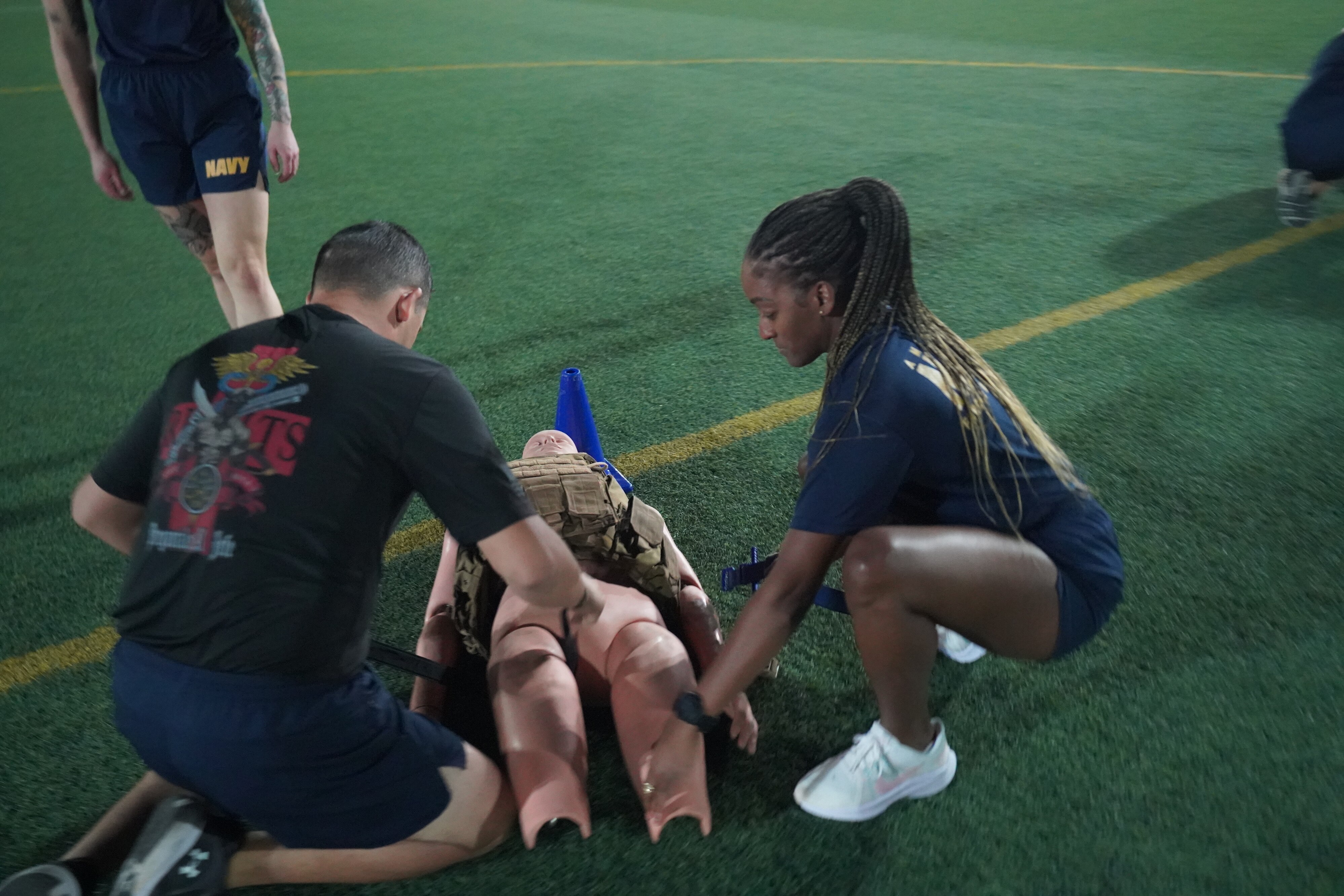 NMRTC Rota Enhances Command PT with Tactical Combat Casualty Care Drills