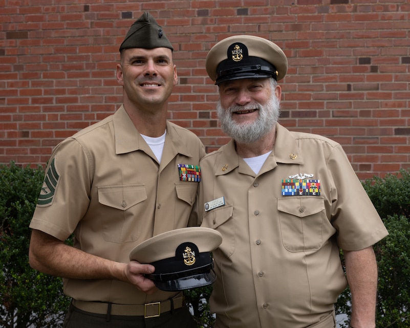 You’re Still Not a Chief- Marine becomes third generation Navy Chief ...