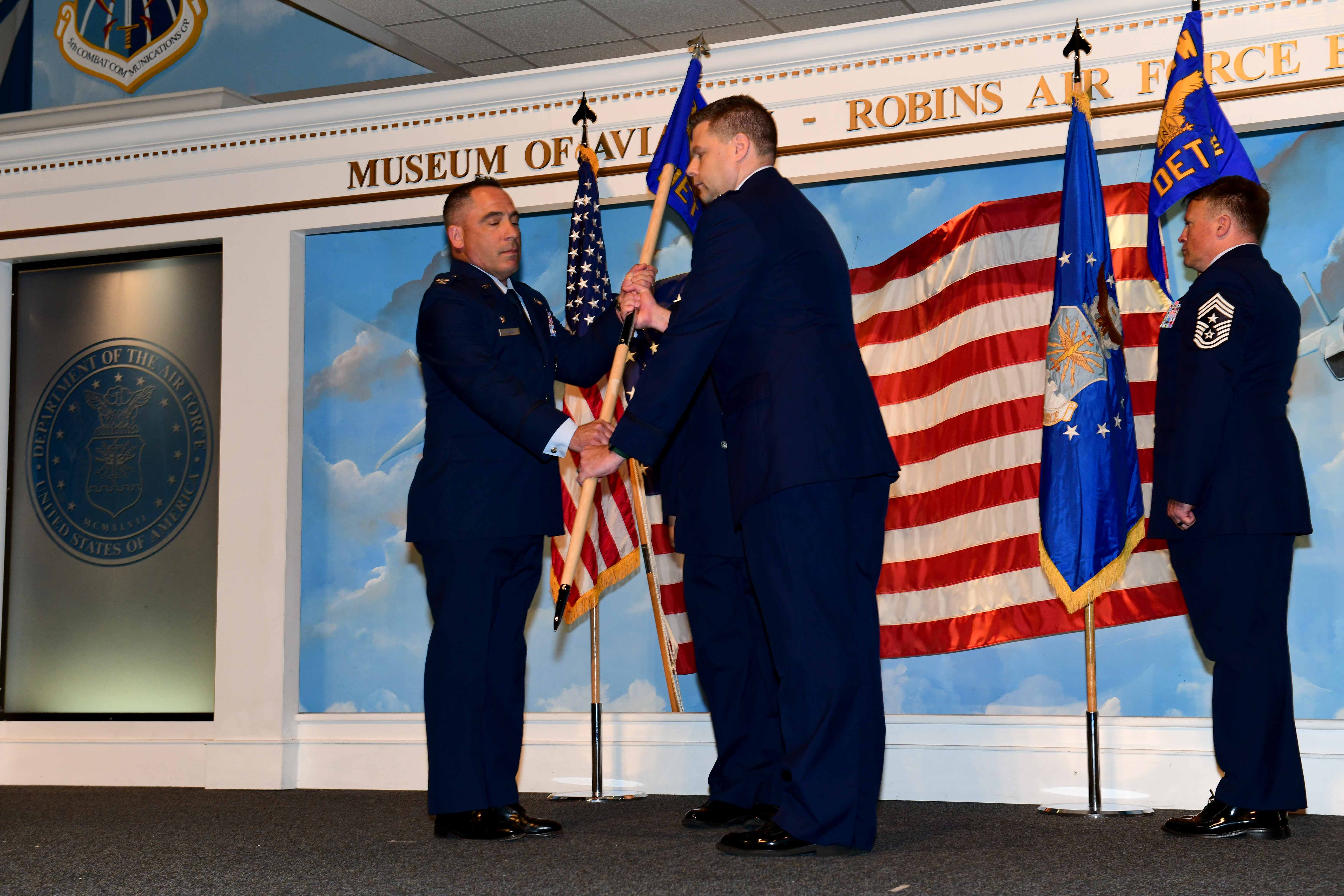 350th Spectrum Warfare Wing activates two detachments at Robins AFB ...