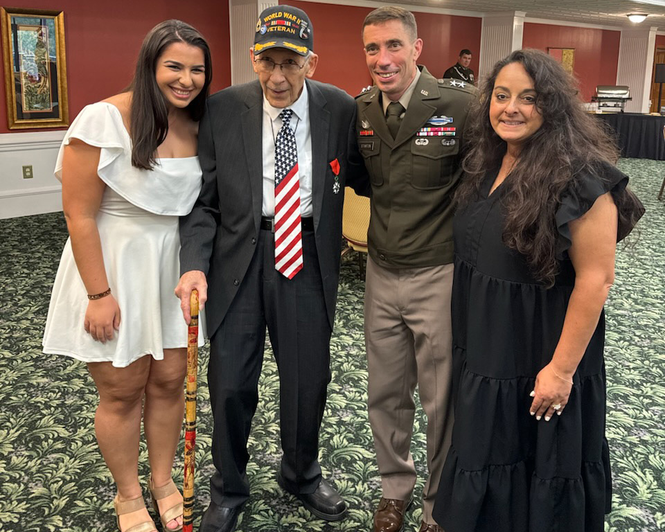 Louis Graziano with CG and family