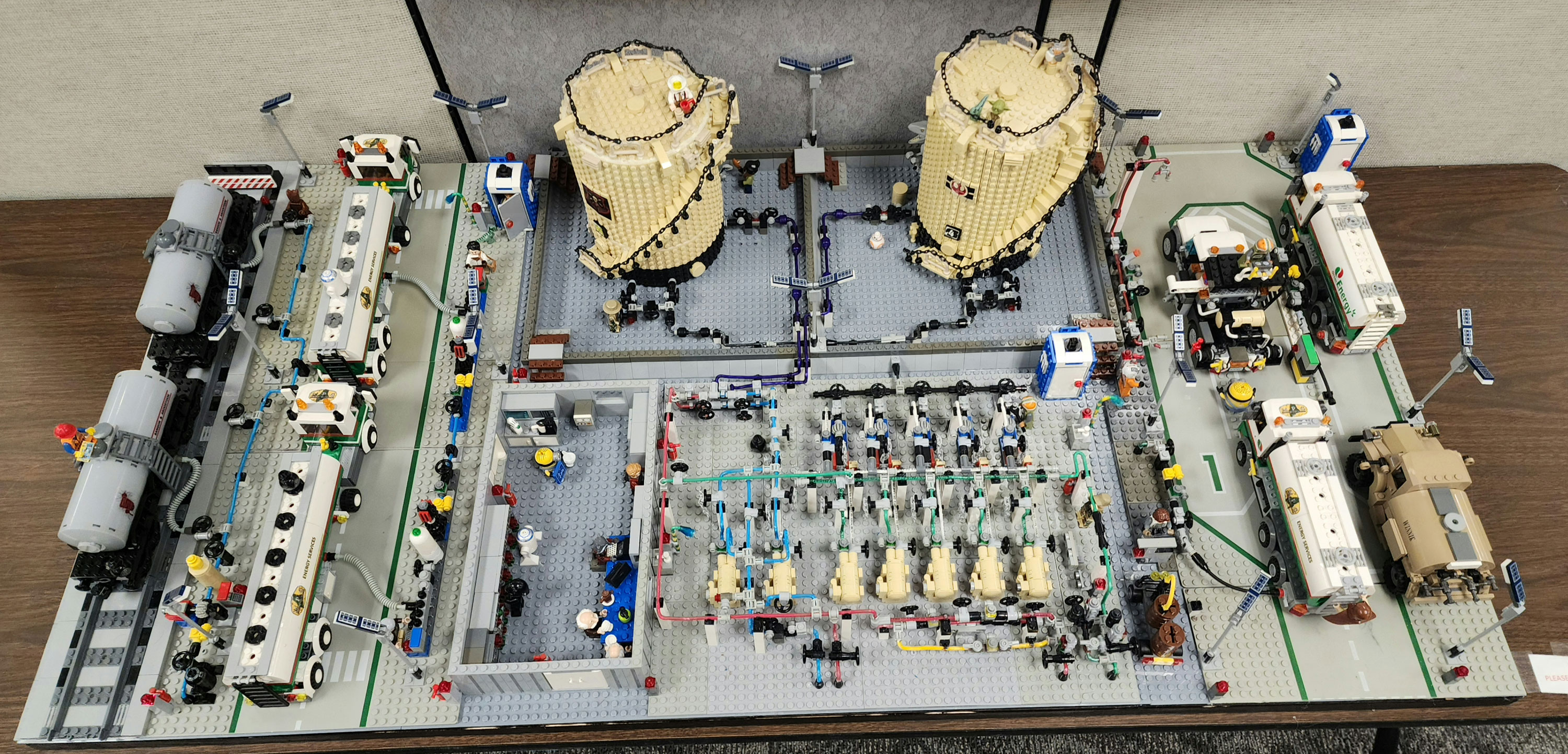 Lego model bridges gap in fuel systems training