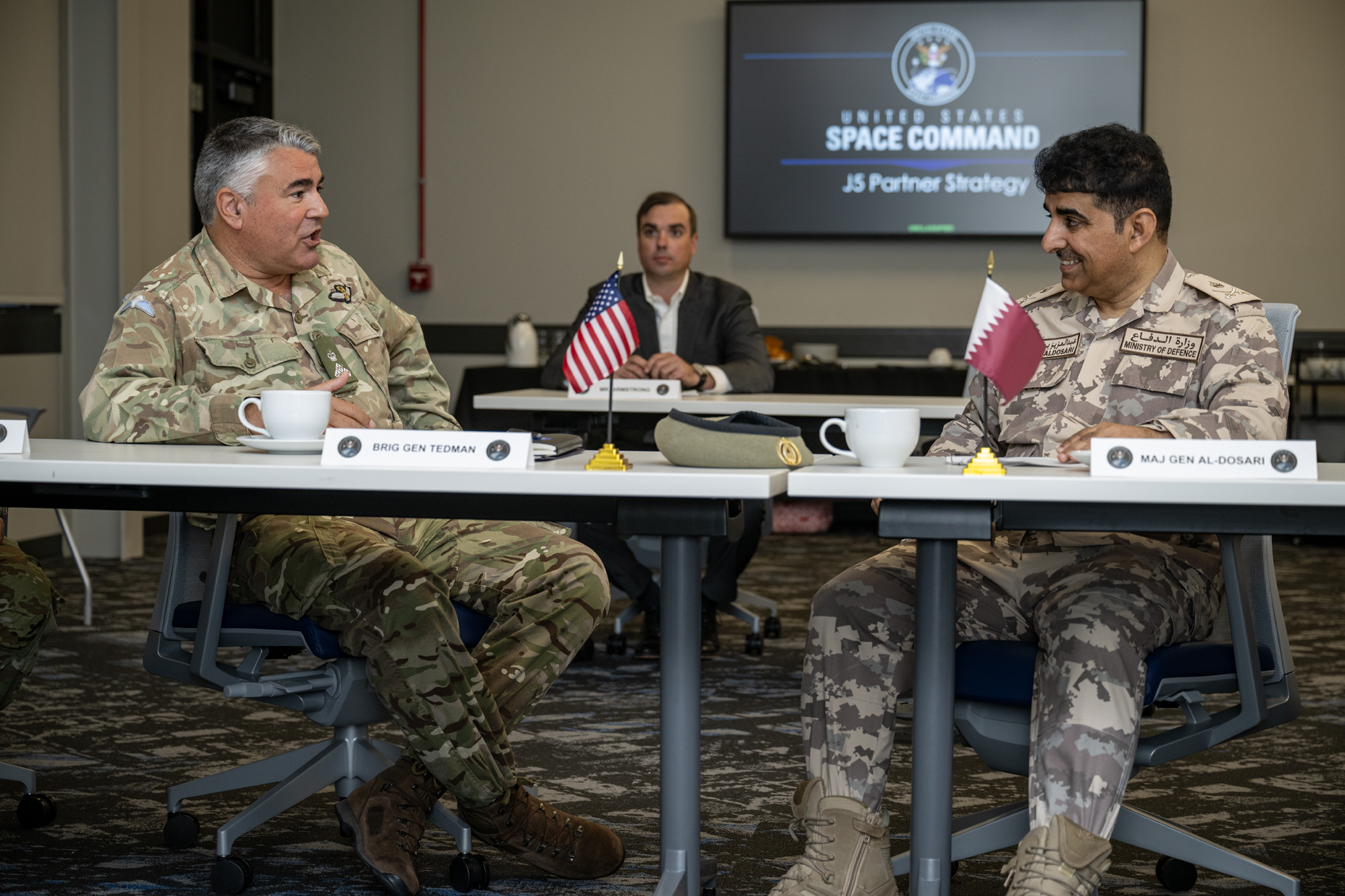 USSPACECOM and the Qatar Armed Forces sign Space Situational Awareness ...