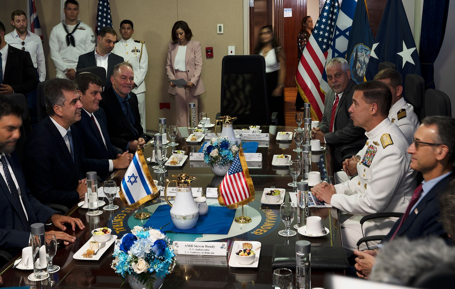 NAVCENT hosts Israeli Foreign Minister > U.S. Naval Forces Central ...
