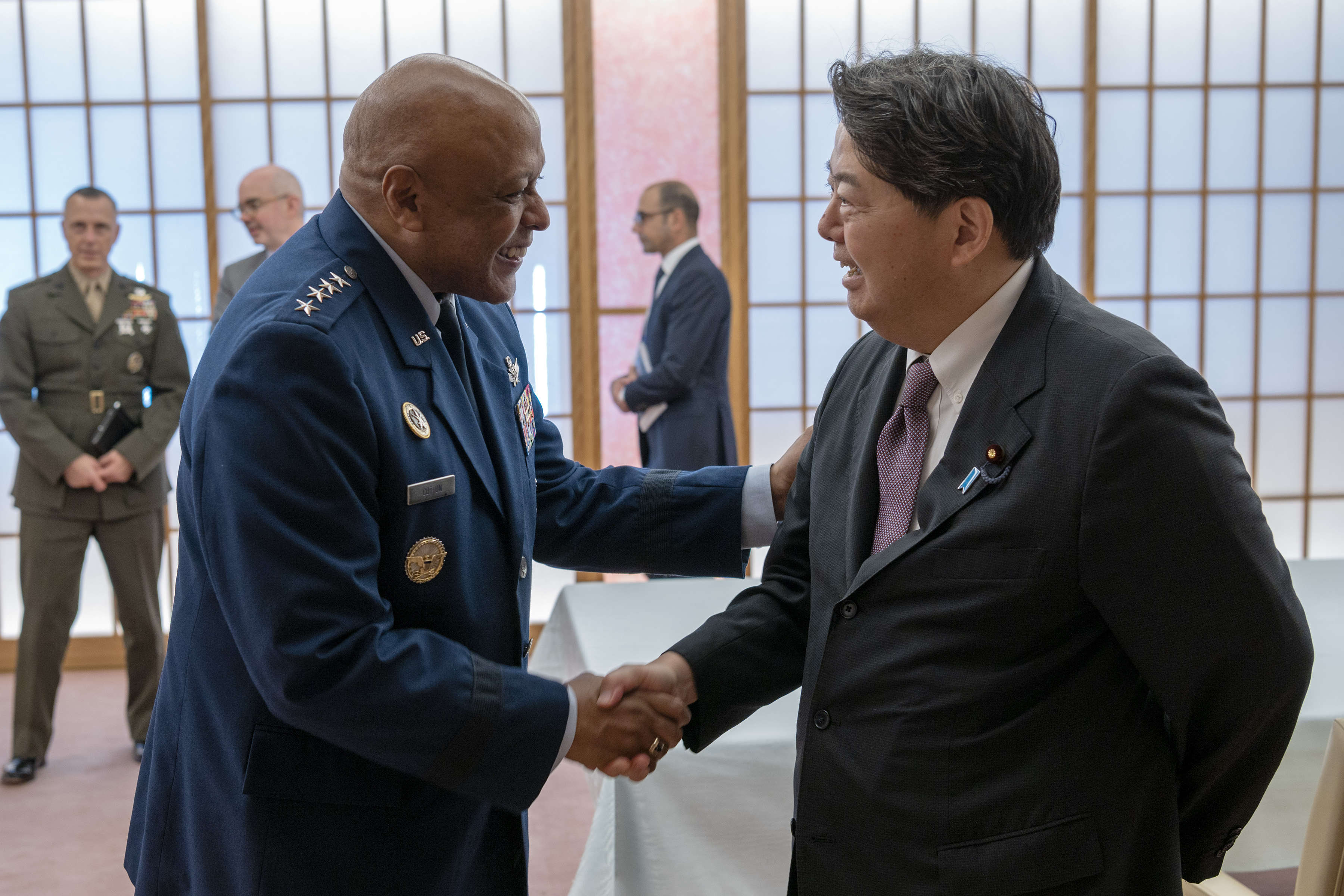 USSTRATCOM Commander Gen. Anthony Cotton visits Japan, First overseas ...