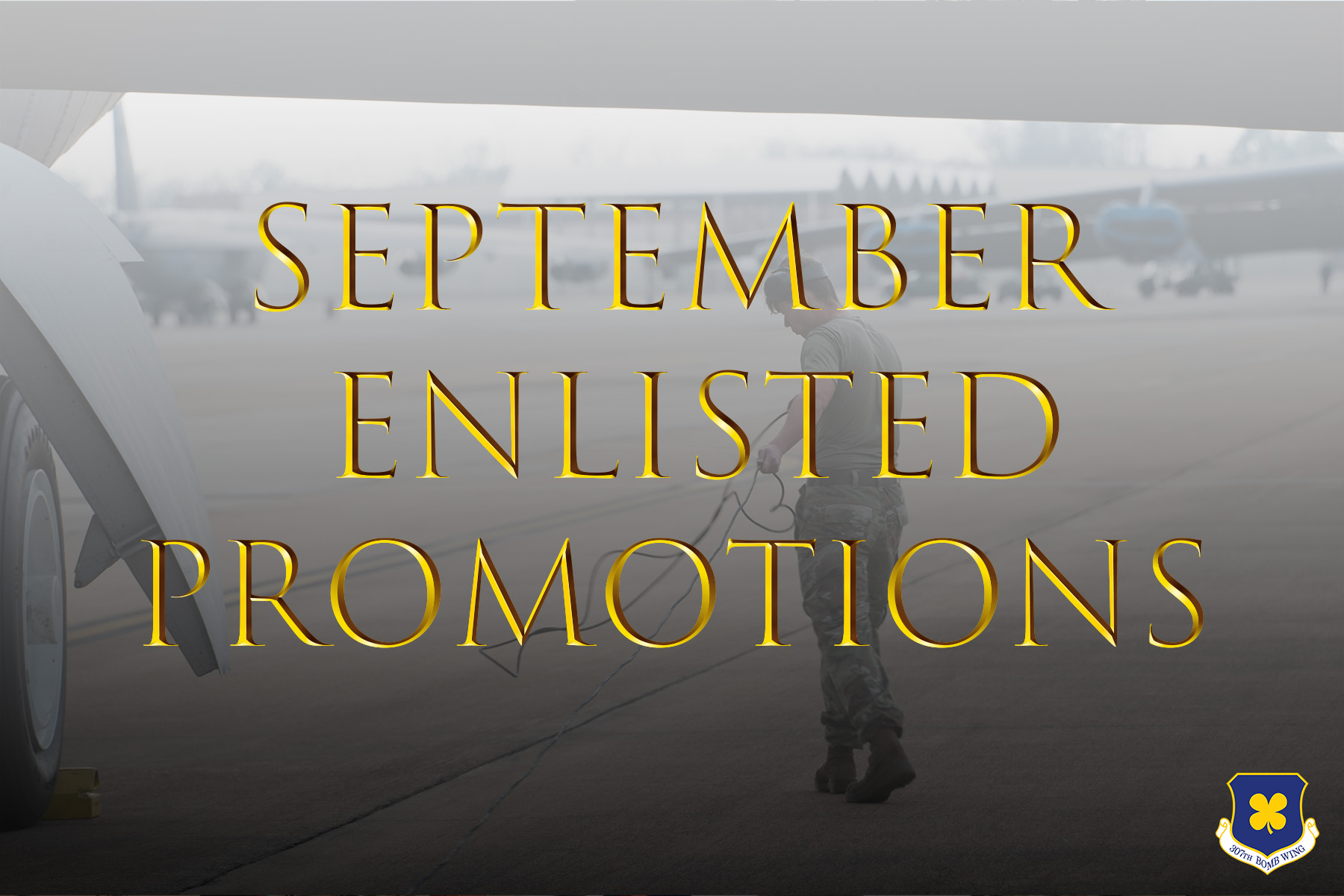 September Enlisted Promotions > 307th Bomb Wing > Article Display