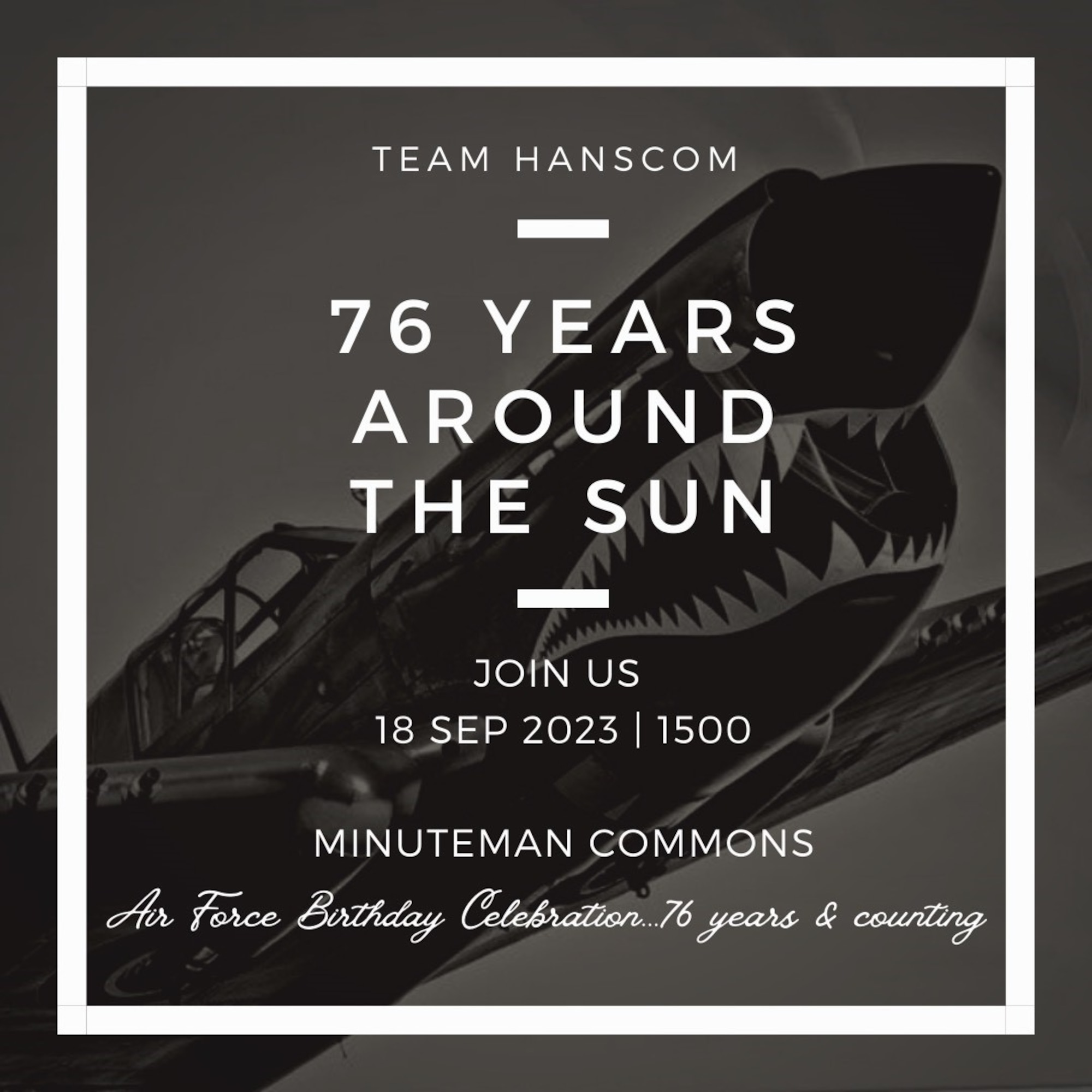 Celebrating ‘76 Years Around the Sun’ > Hanscom Air Force Base ...