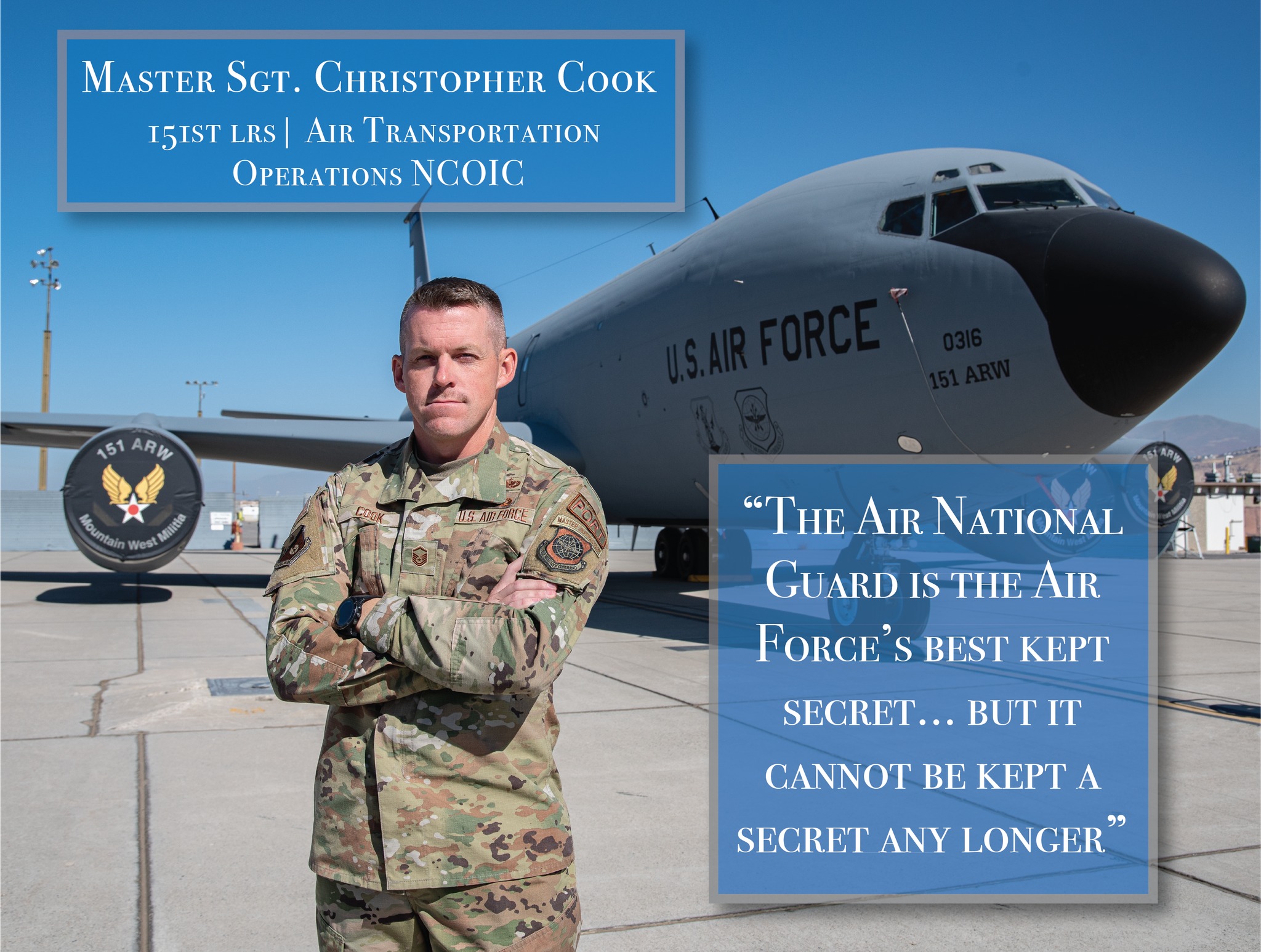 Faces of Utah- U.S. Air Force Master Sgt. Christopher Cook > 151st Wing ...
