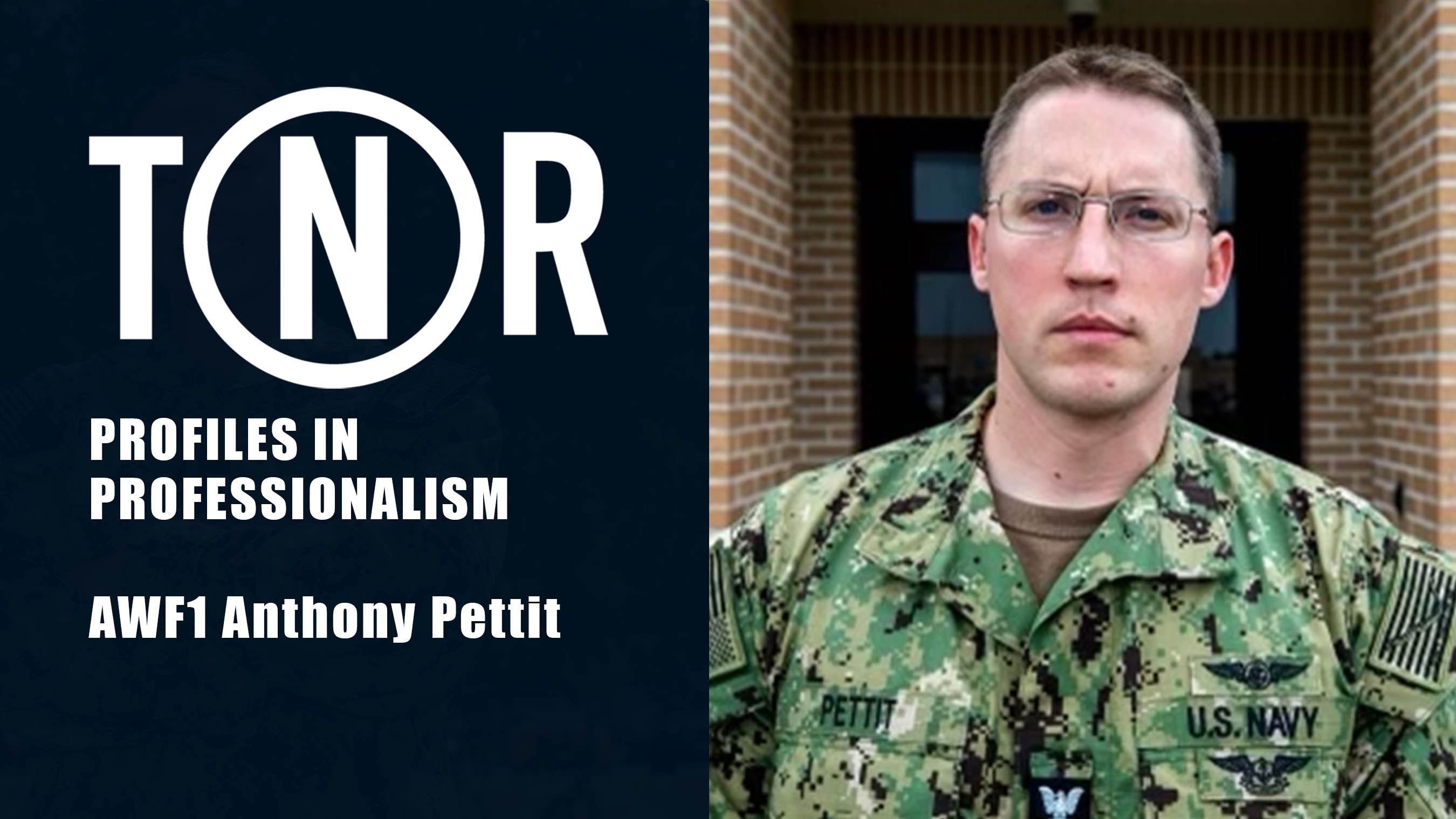 Profiles in Professionalism: Naval Aircrewman Mechanical 1st Class ...