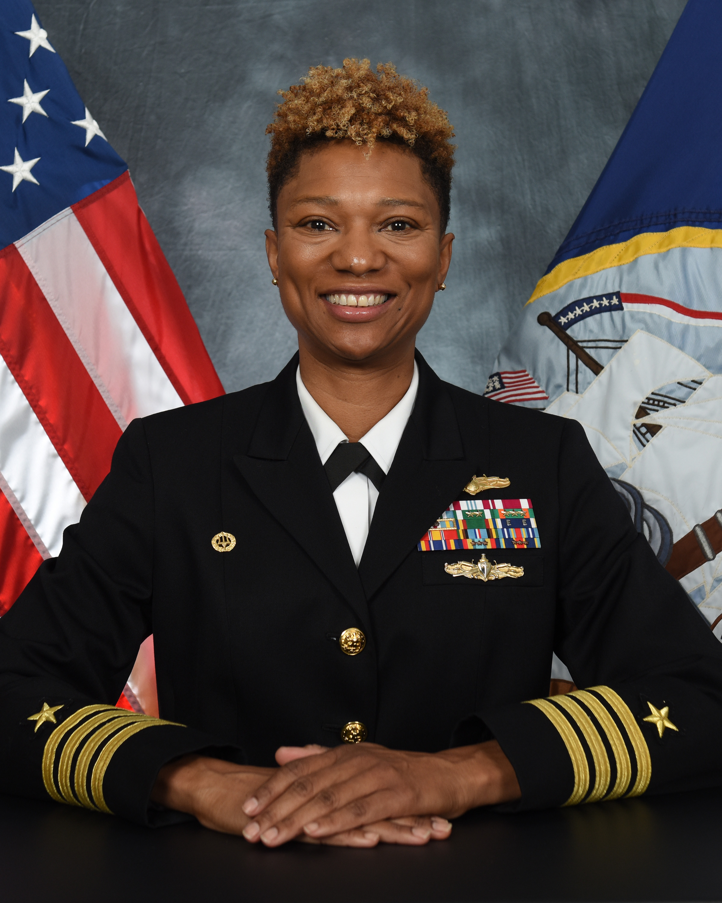 Capt. Sharon Pinder, Commanding Officer, Navy Cyber Defense Operations ...