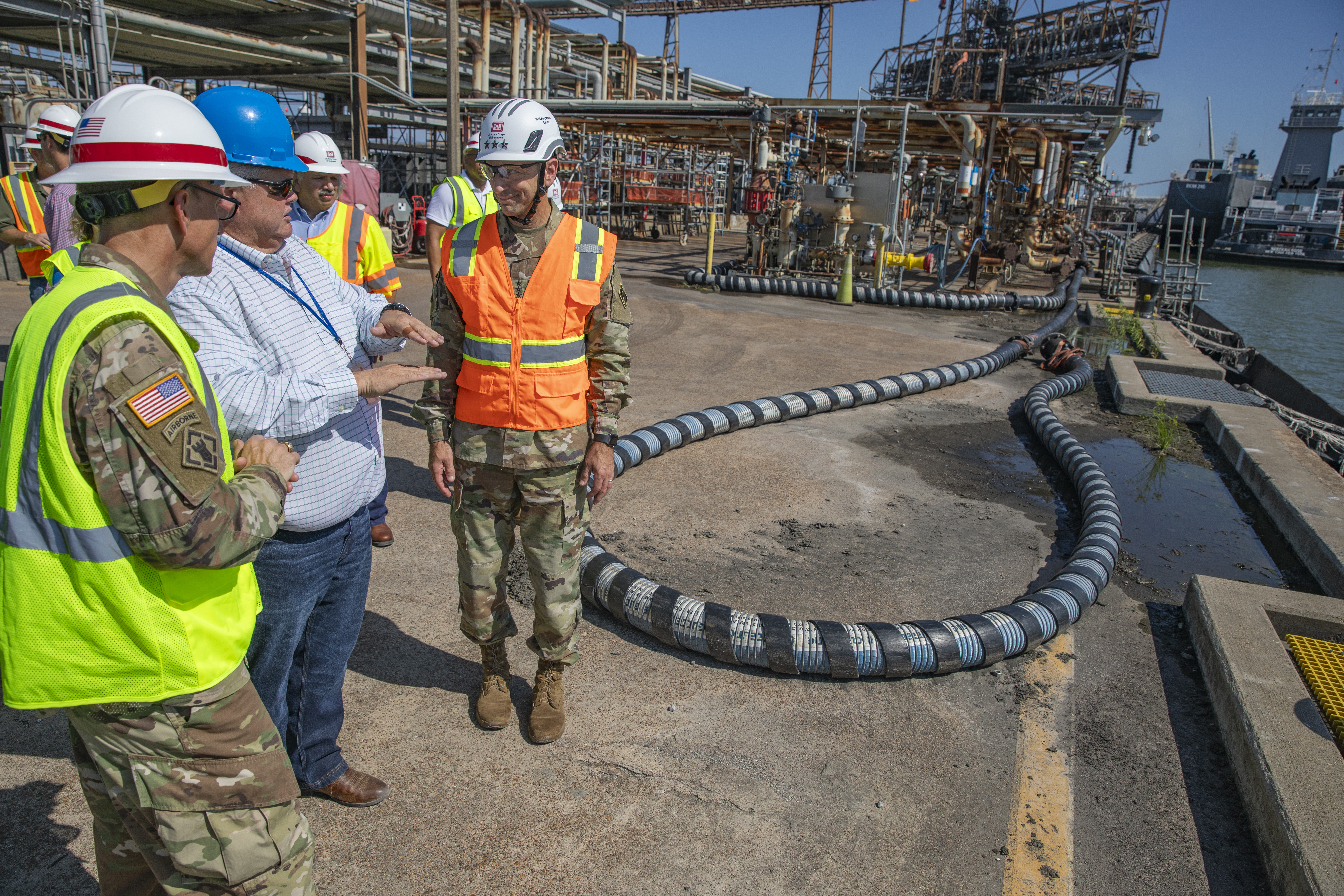 Chief of Engineers visits Galveston